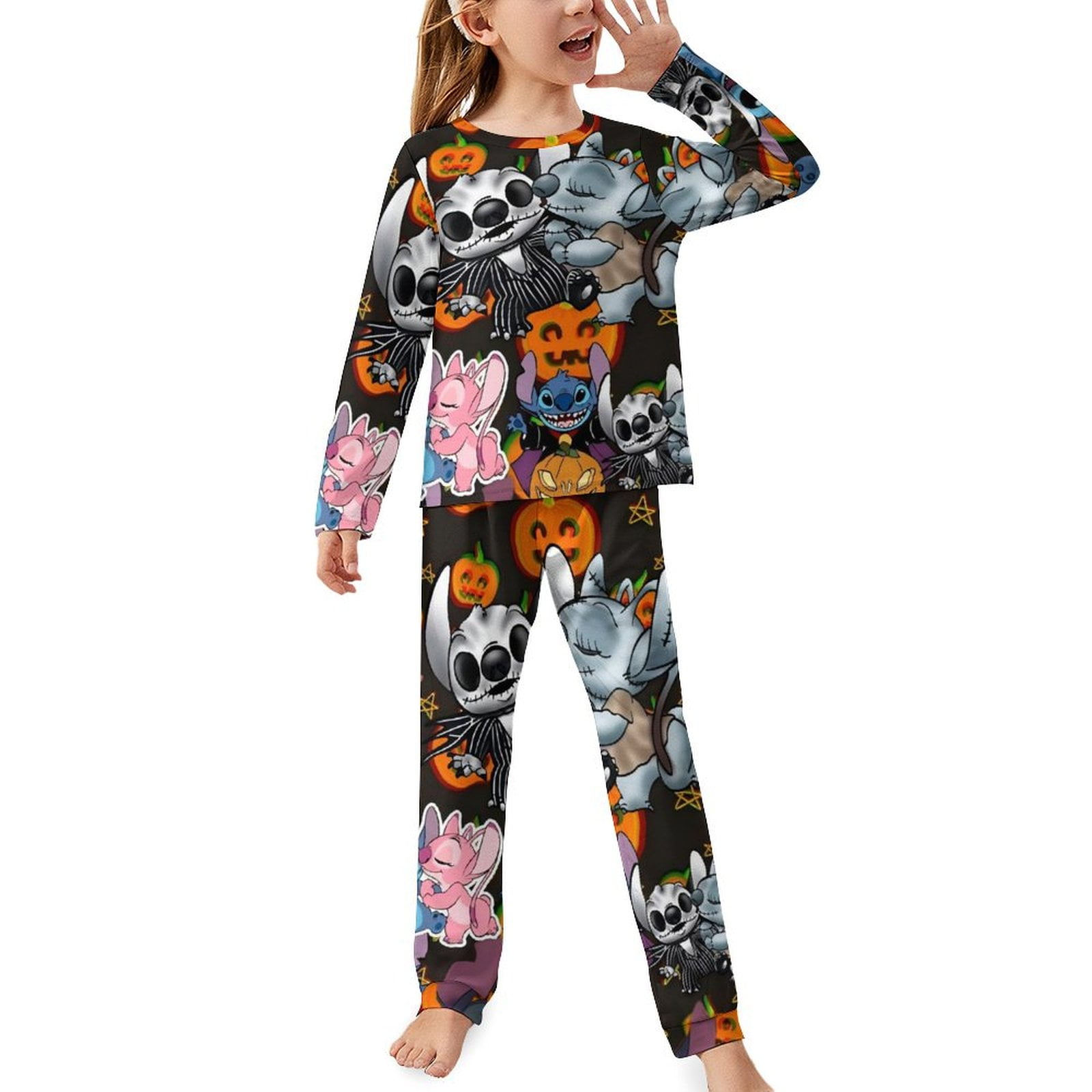 Stitch Pajamas Set for Gils Boys Kids Cute PJ Sets Stitch Merch ...