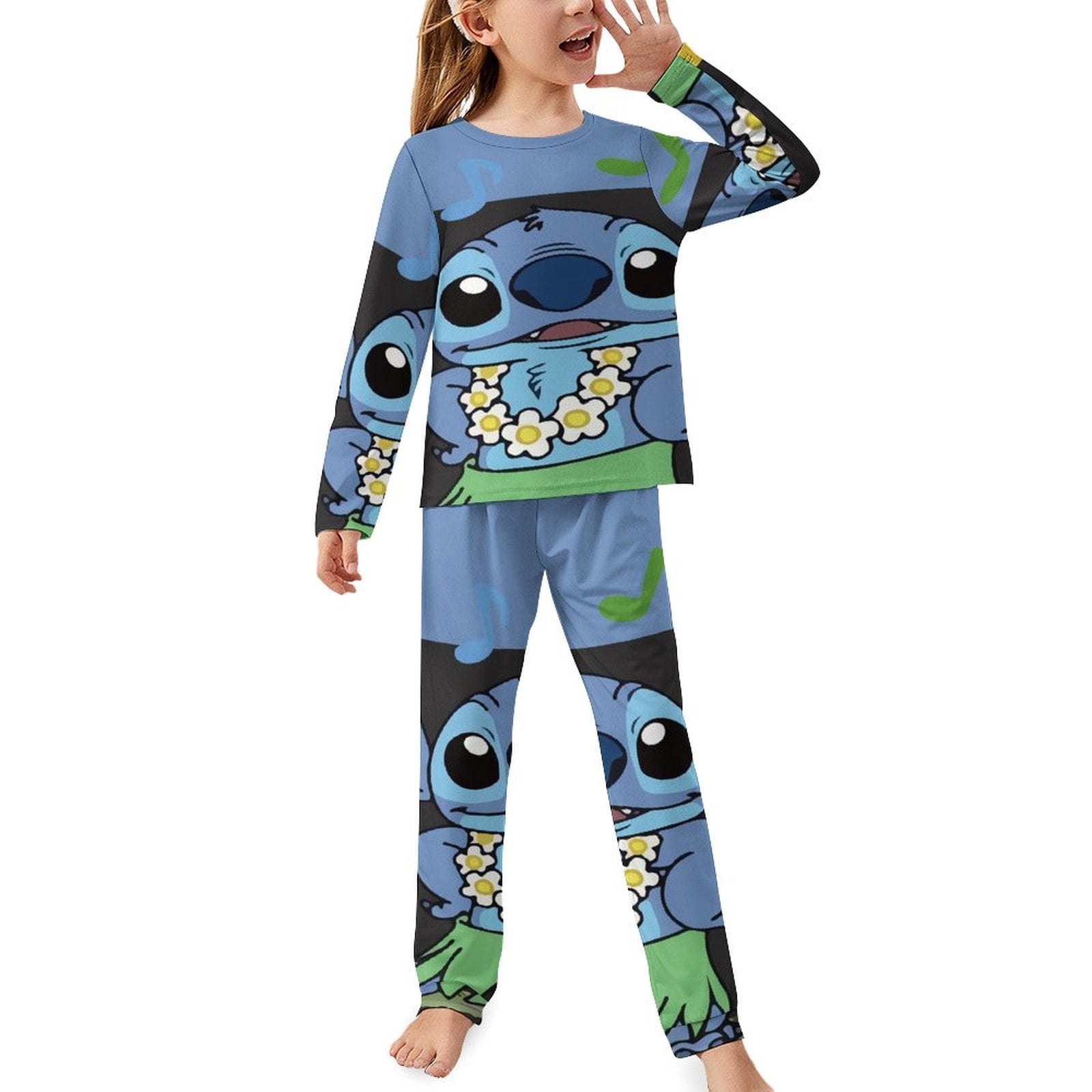 Stitch Pajamas Set for Gils Boys Kids Cute PJ Sets Stitch Merch ...
