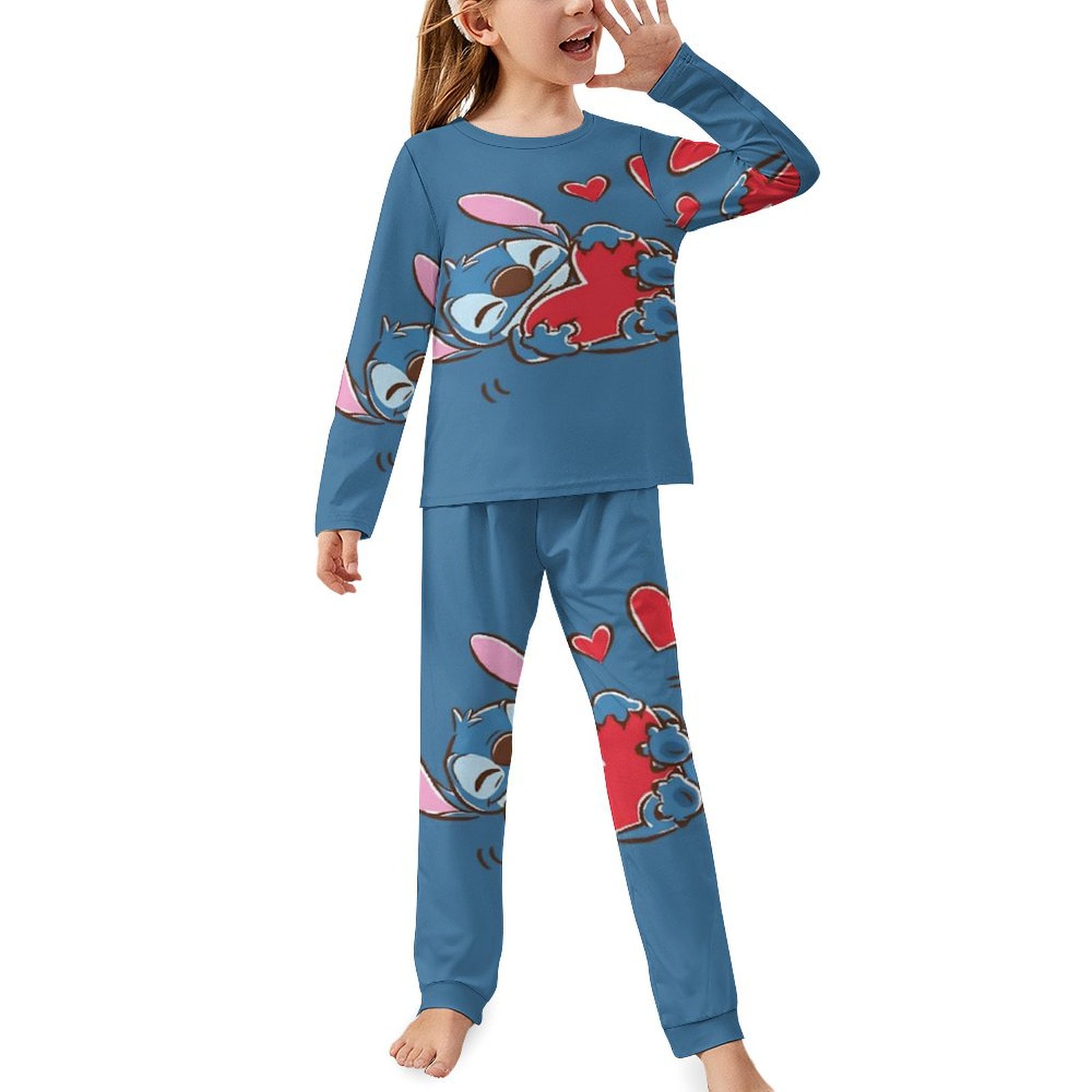 Stitch Pajamas Set for Gils Boys Kids Cute PJ Sets Stitch Merch ...