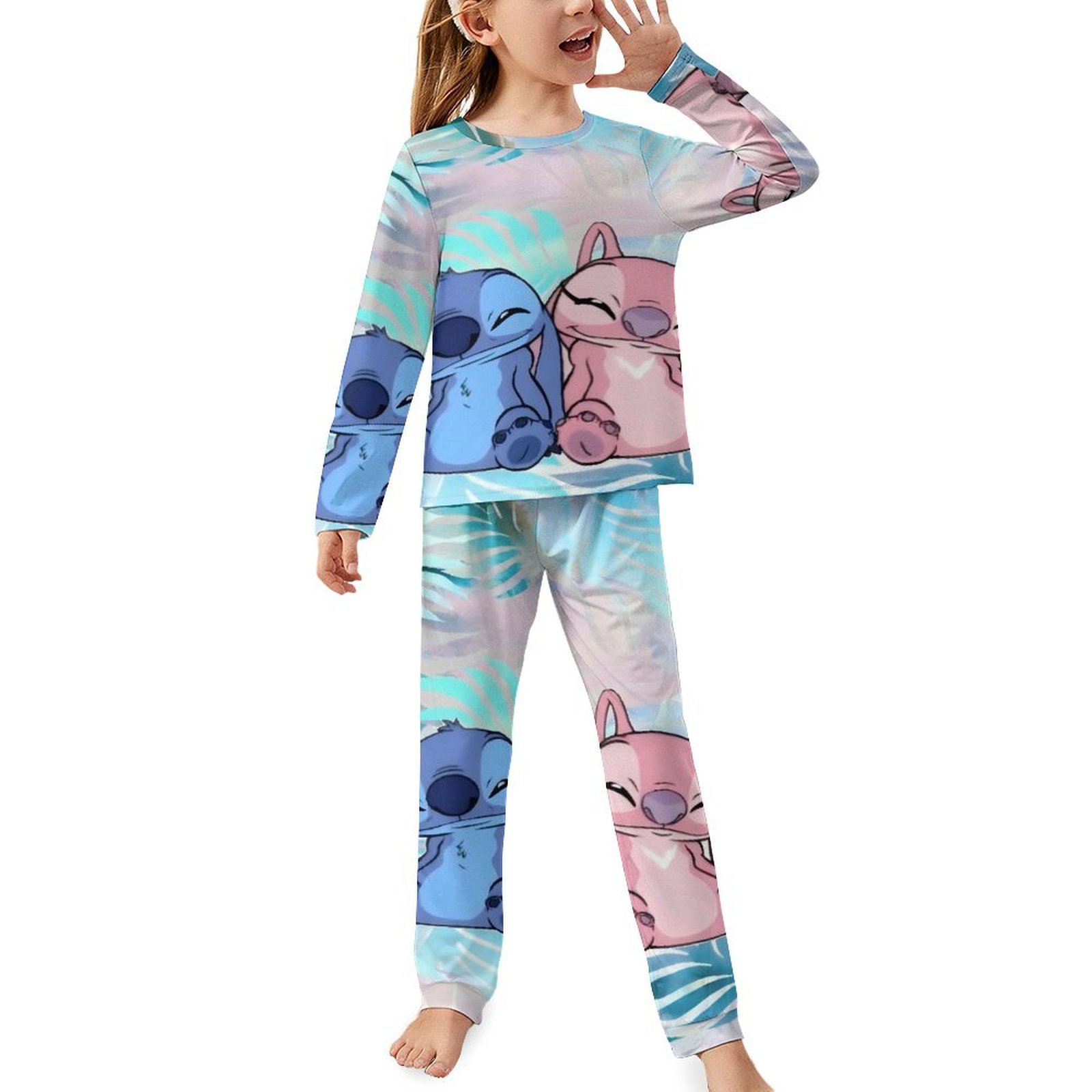 Stitch Pajamas Set for Gils Boys Kids Cute PJ Sets Stitch Merch ...