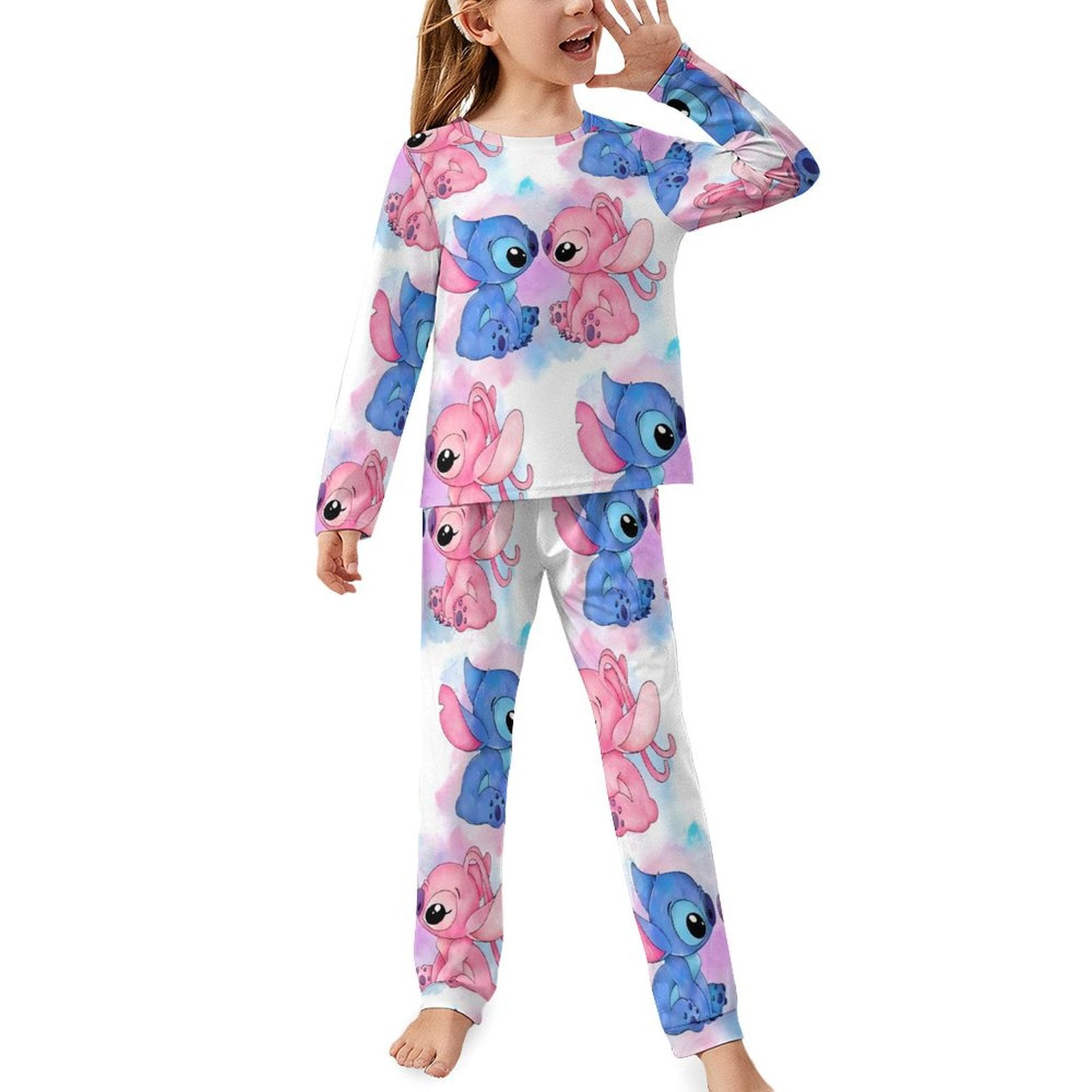 Stitch Pajamas Set for Gils Boys Kids Cute PJ Sets Stitch Merch ...