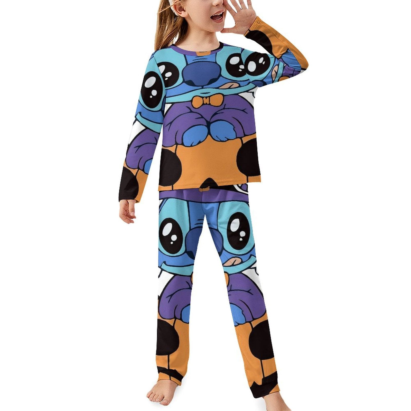 Stitch Pajamas Set for Gils Boys Kids Cute PJ Sets Stitch Merch ...