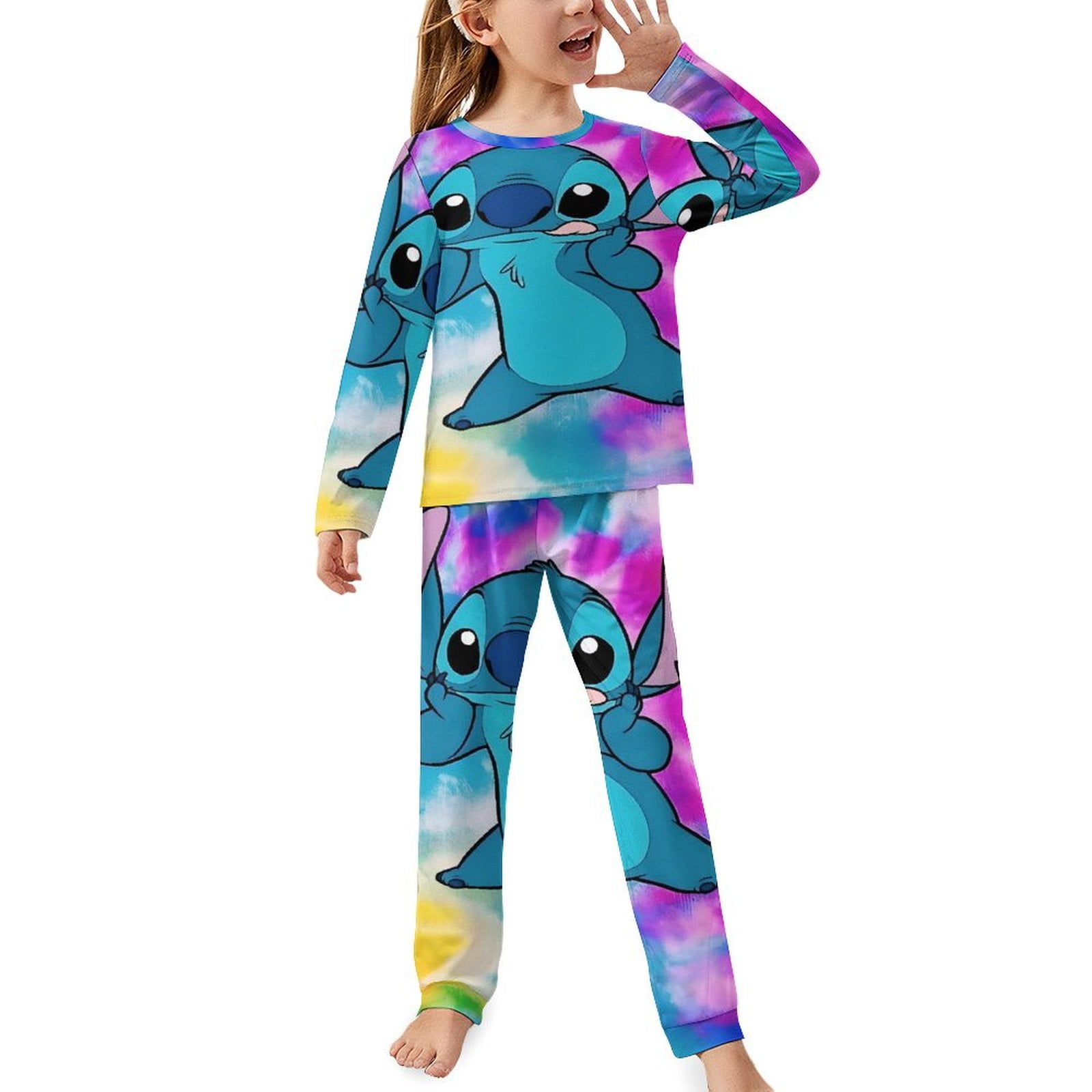 Stitch Pajamas Set for Gils Boys Kids Cute PJ Sets Stitch Merch ...