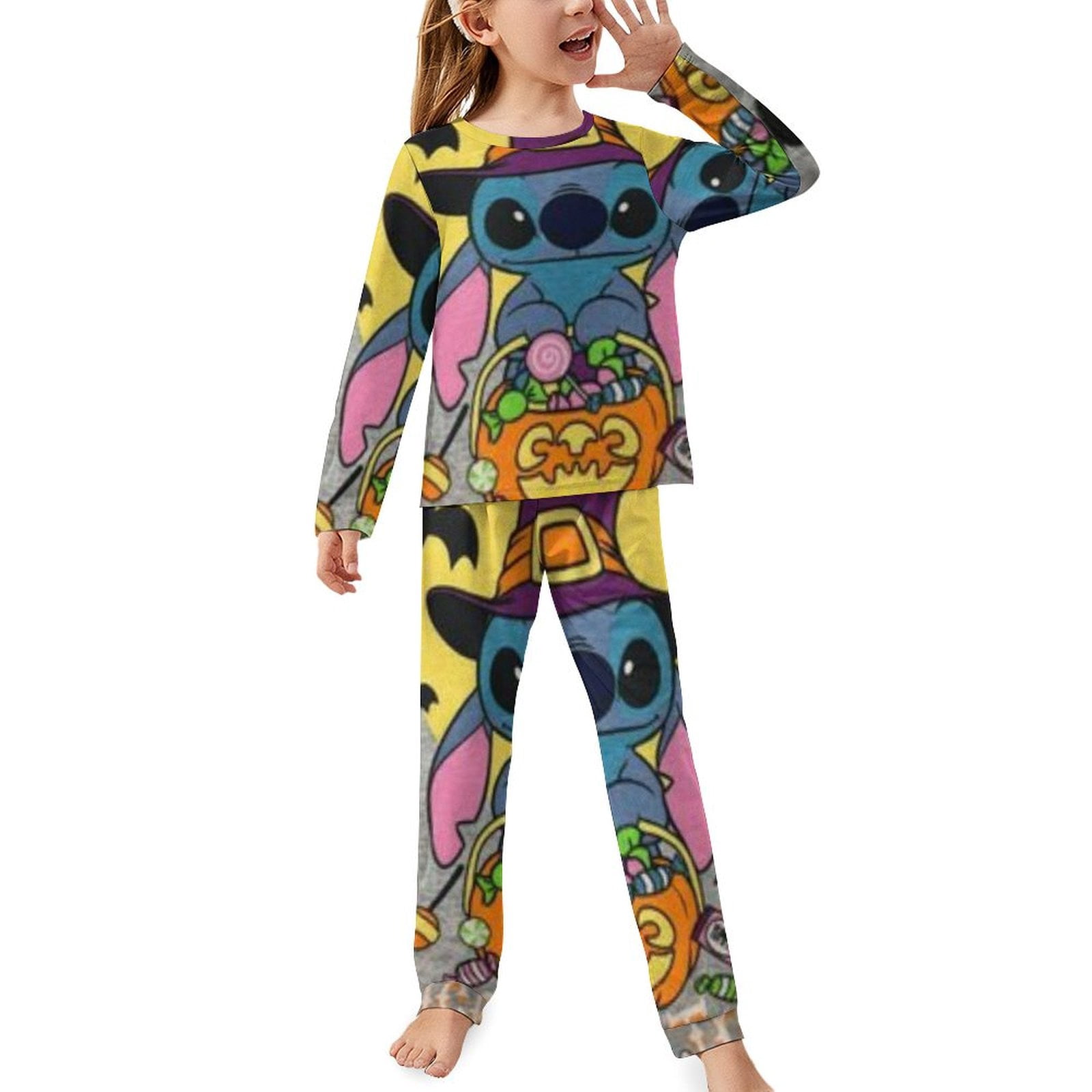 Stitch Pajamas Set for Gils Boys Kids Cute PJ Sets Stitch Merch ...