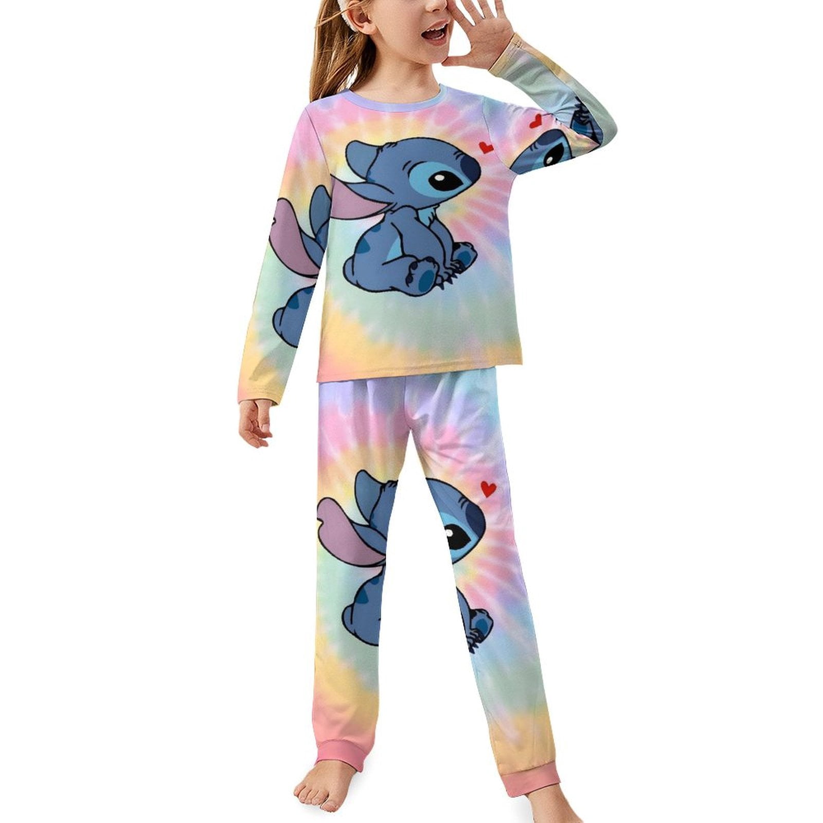 Stitch Pajamas Set for Gils Boys Kids Cute PJ Sets Stitch Merch ...
