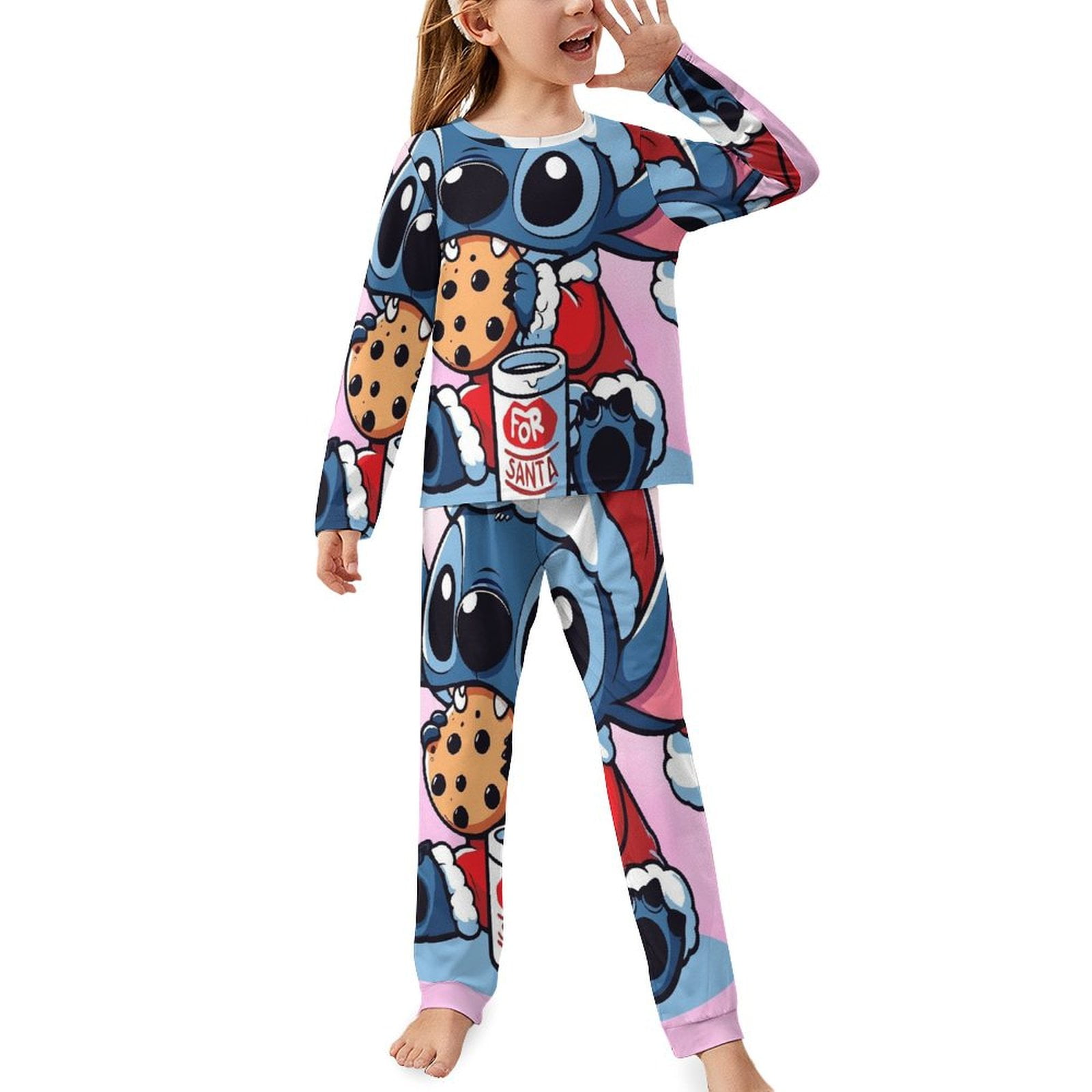 Stitch Pajamas Set for Gils Boys Kids Cute PJ Sets Stitch Merch ...