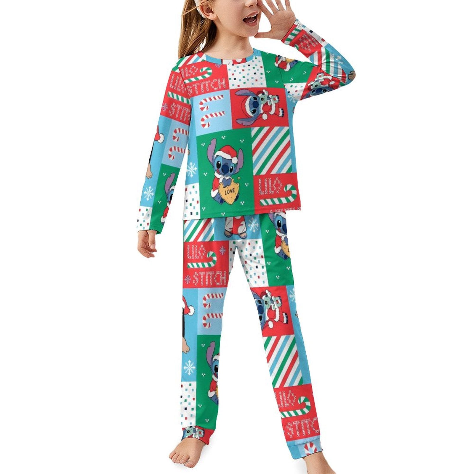 Stitch Pajamas Set for Gils Boys Kids Cute PJ Sets Stitch Merch ...