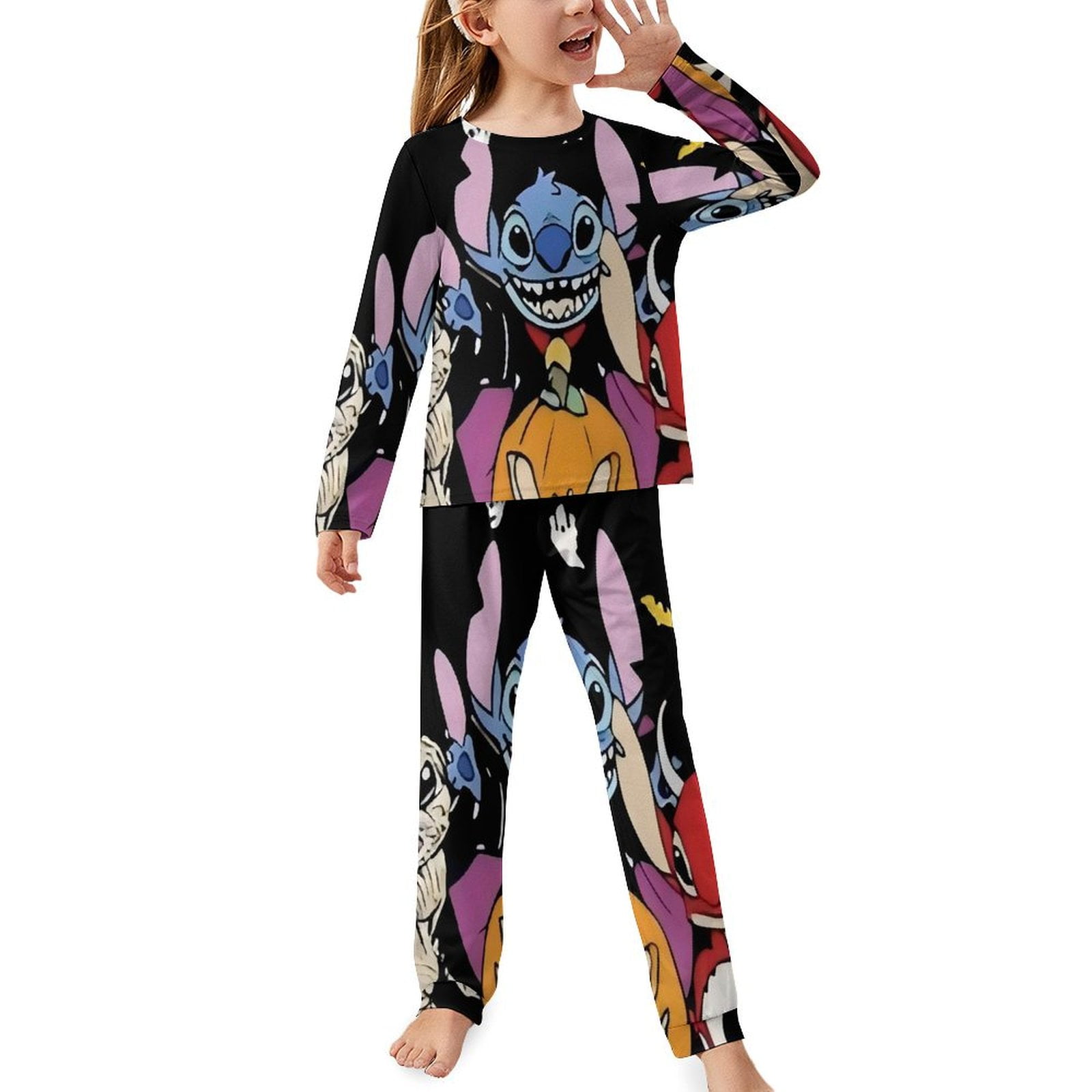 Stitch Pajamas Set for Gils Boys Kids Cute PJ Sets Stitch Merch ...