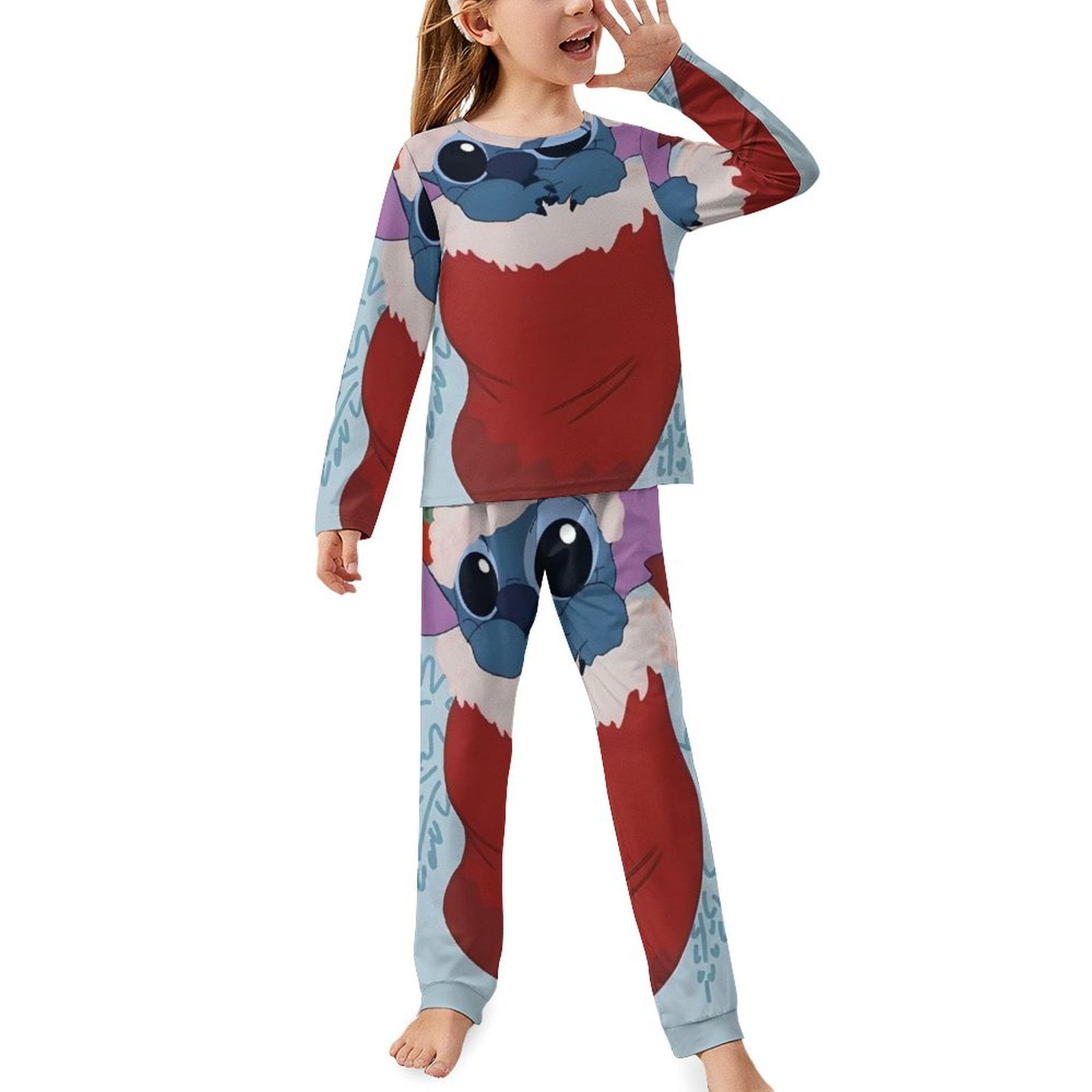 Stitch Pajamas Set for Gils Boys Kids Cute PJ Sets Stitch Merch ...