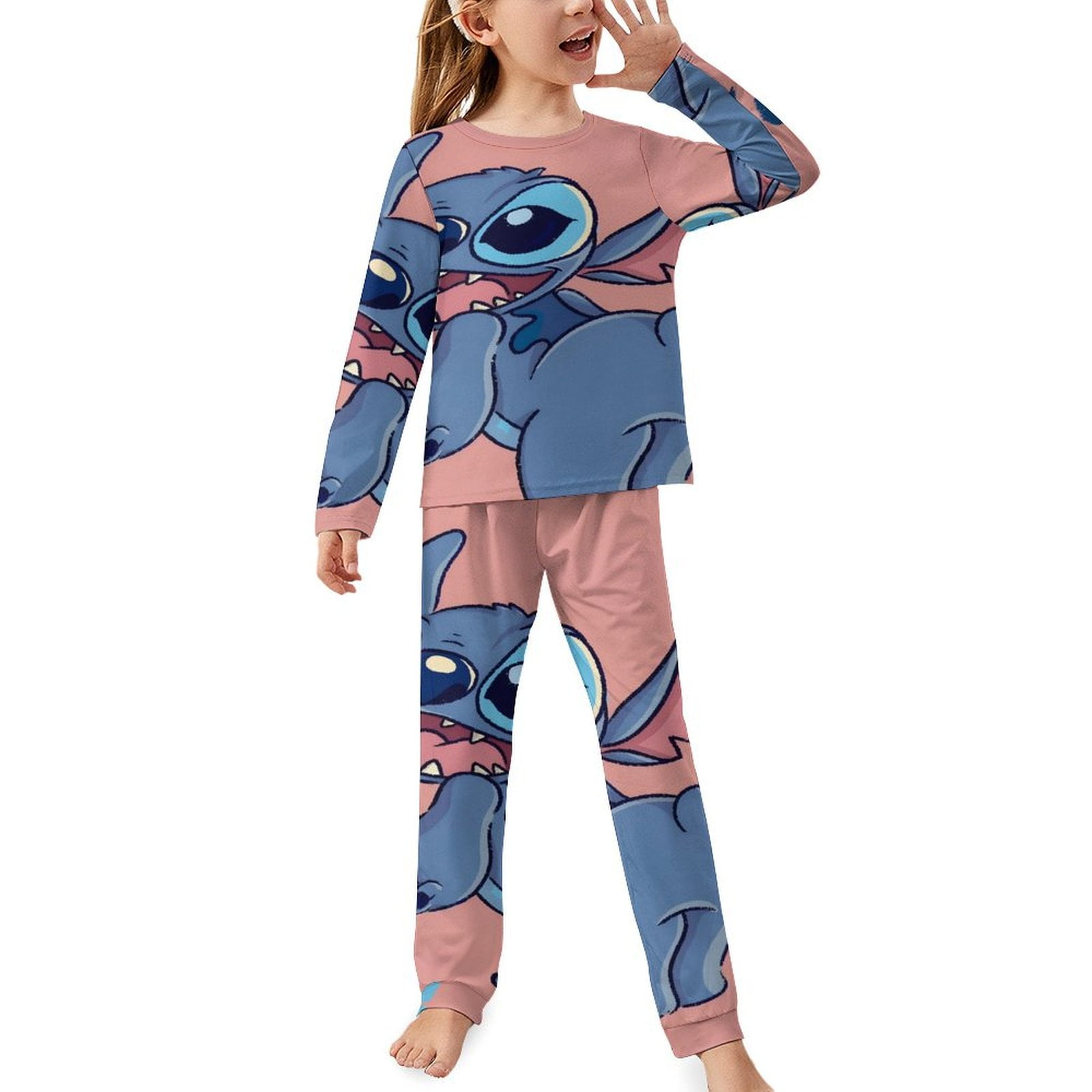 Stitch Pajamas Set for Gils Boys Kids Cute PJ Sets Stitch Merch ...