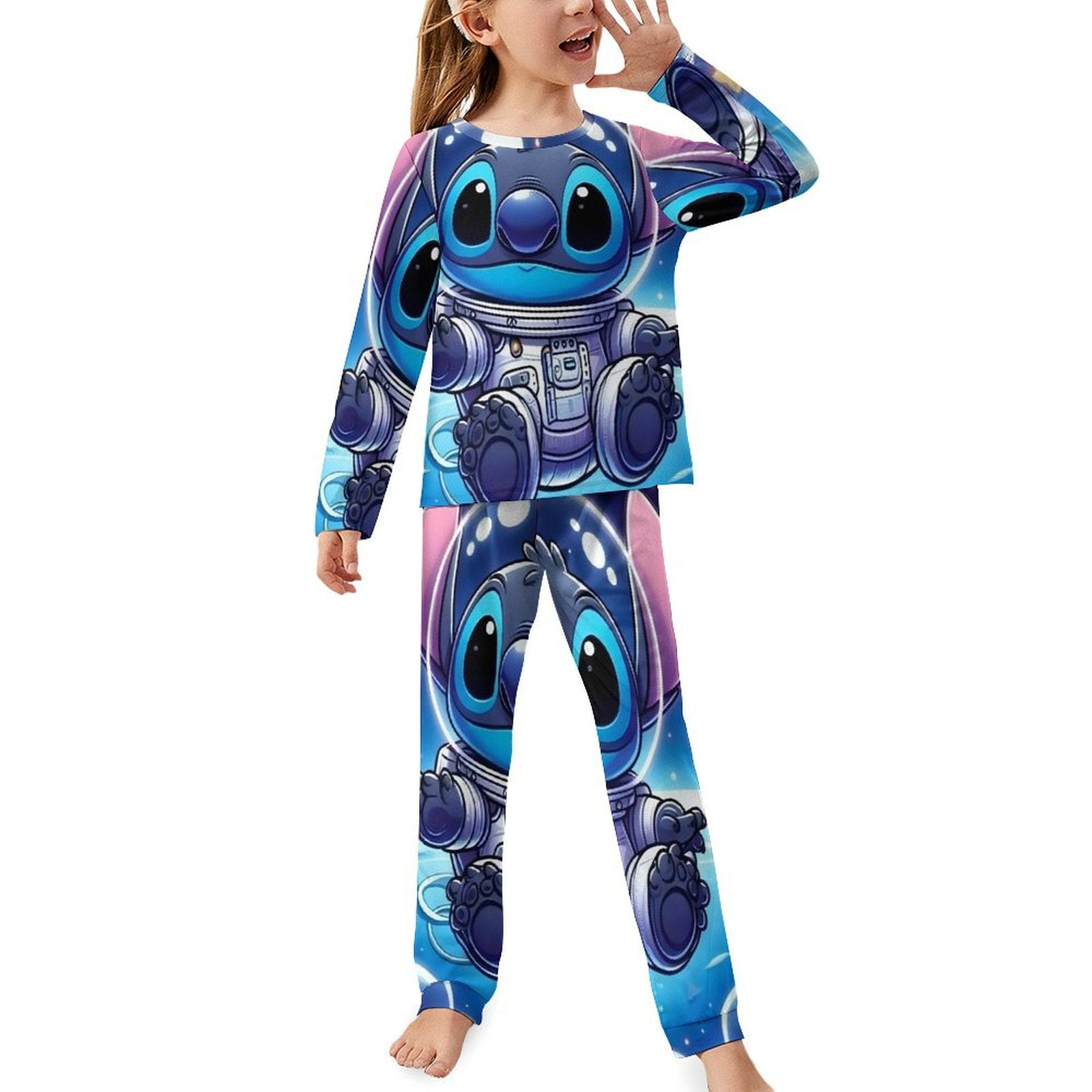 Stitch Pajamas Set for Gils Boys Kids Cute PJ Sets Stitch Merch ...