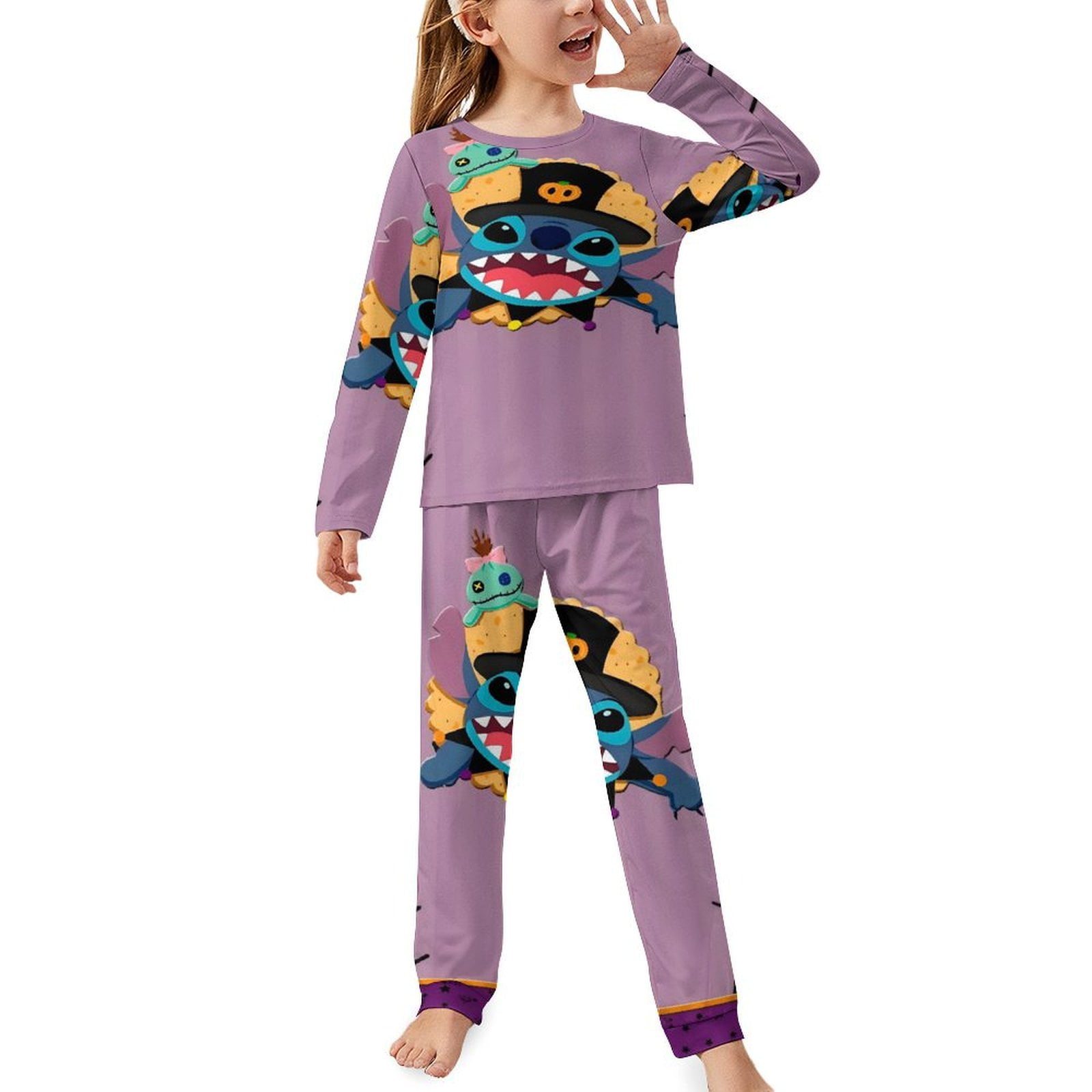Stitch Pajamas Set for Gils Boys Kids Cute PJ Sets Stitch Merch ...