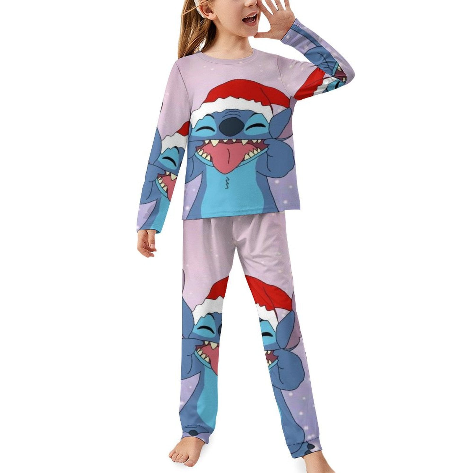 Stitch Pajamas Set for Gils Boys Kids Cute PJ Sets Stitch Merch ...