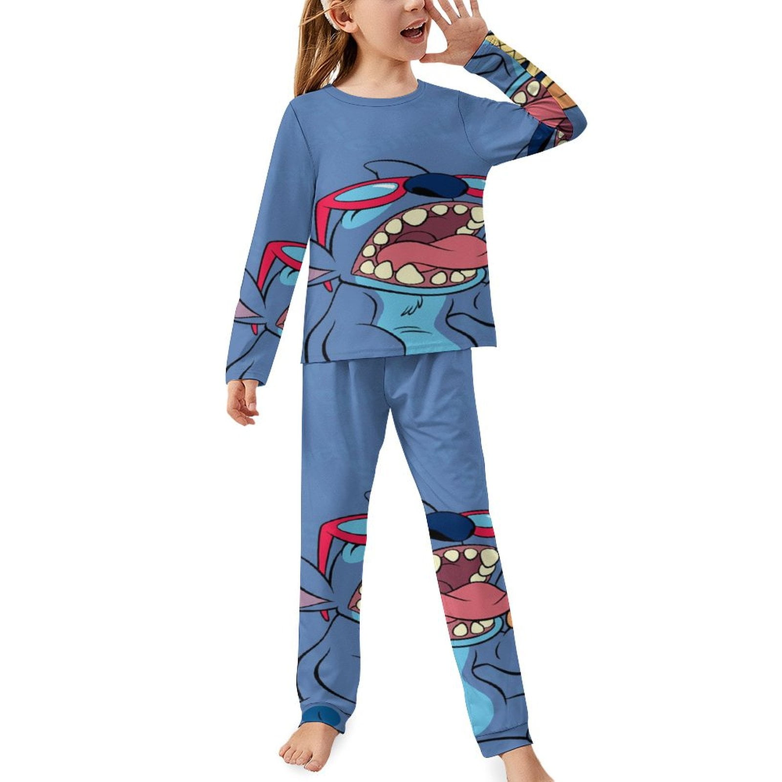 Stitch Pajamas Set for Gils Boys Kids Cute PJ Sets Stitch Merch ...