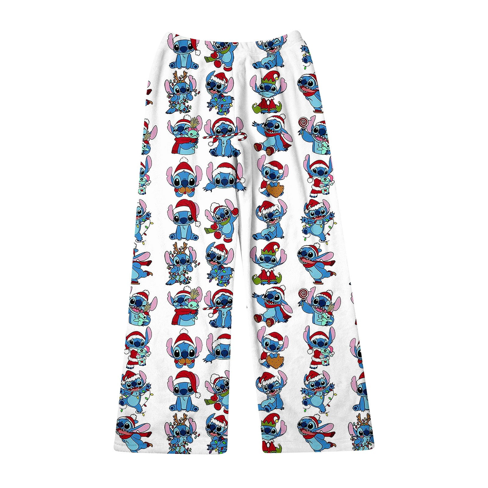 Stitch Pajamas Women's Cozy Lounge Pants with Fun Cartoon Print, Soft ...
