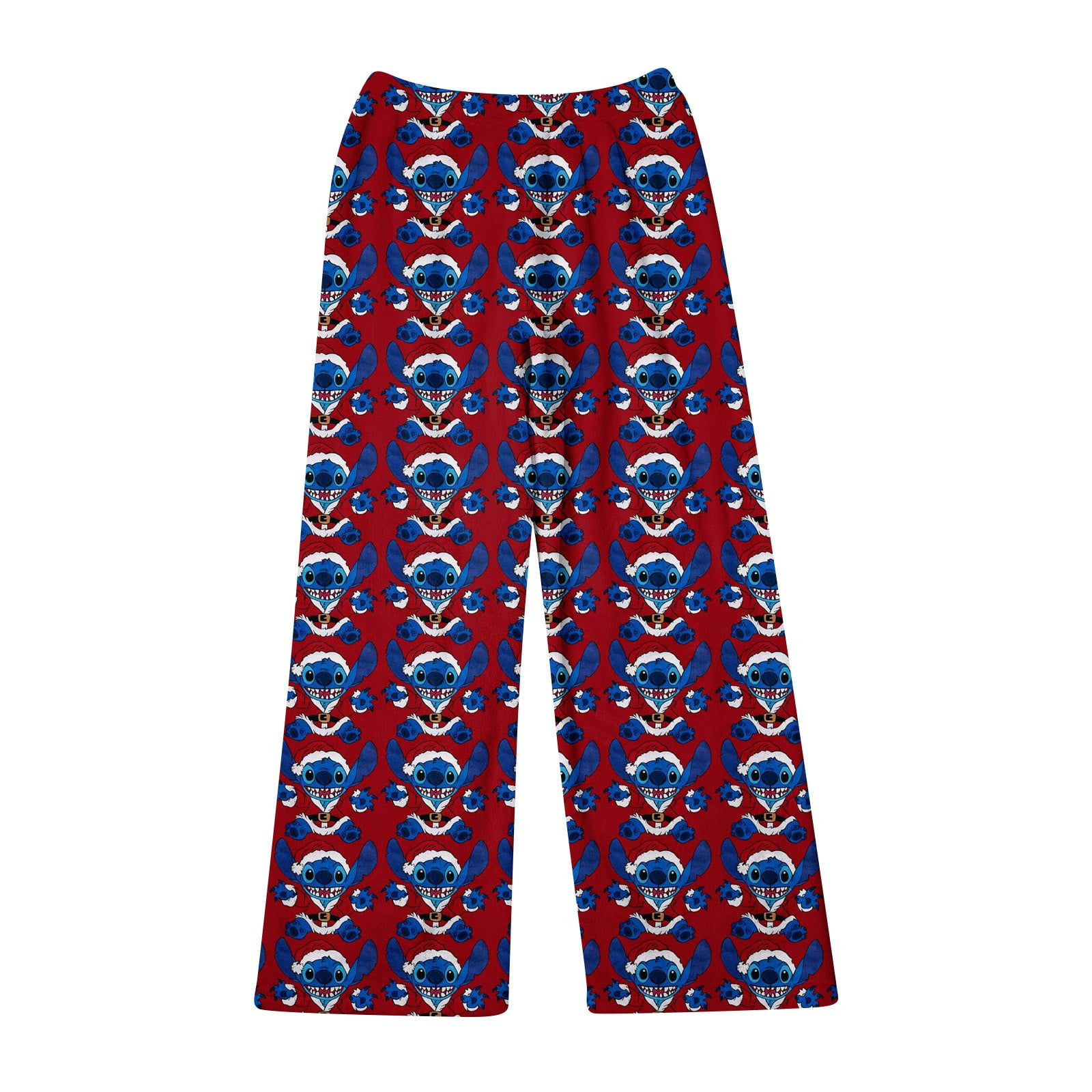 Stitch Pants Girls,Women's Wide Leg Pajama Pants with Fun Cartoon Sloth ...