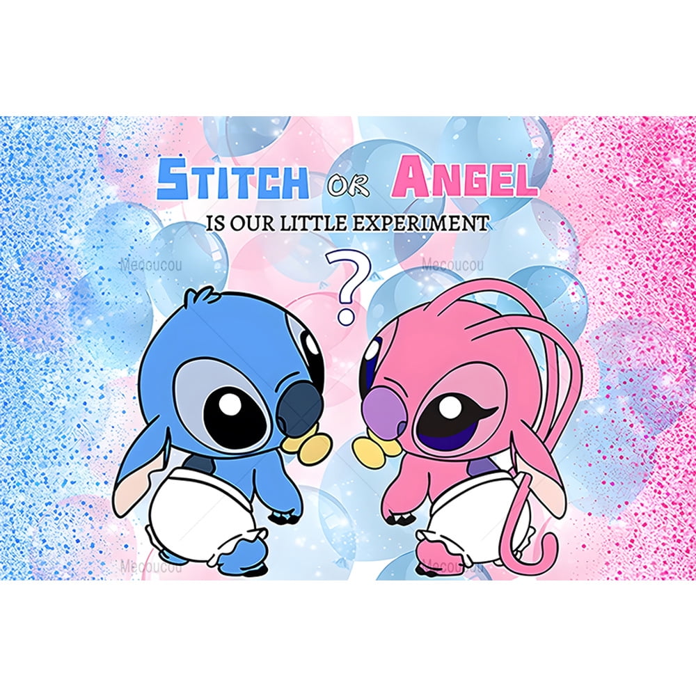 Stitch Party Decorations Happy Birthday Party Banner Stitch Party ...