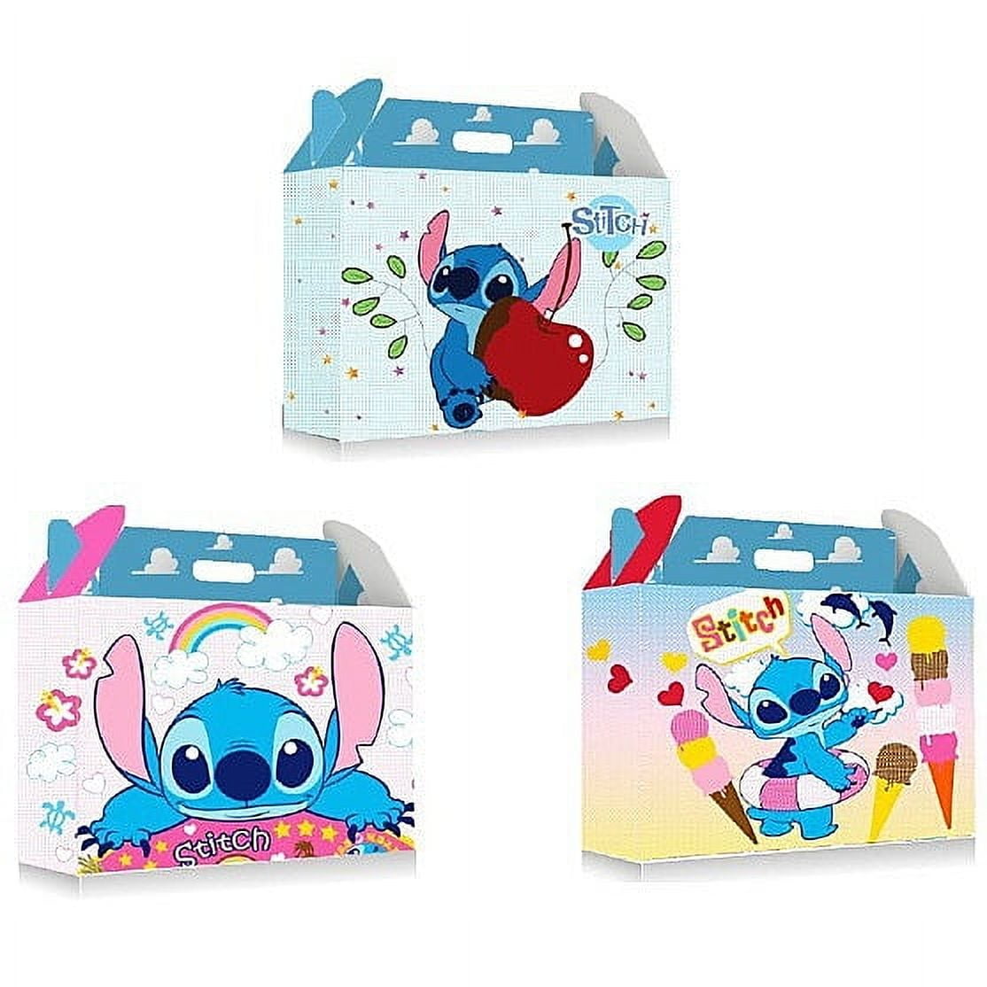 Stitch Party Favor Boxes - 12 Pcs Party Favor Candy Boxes for Anime ...