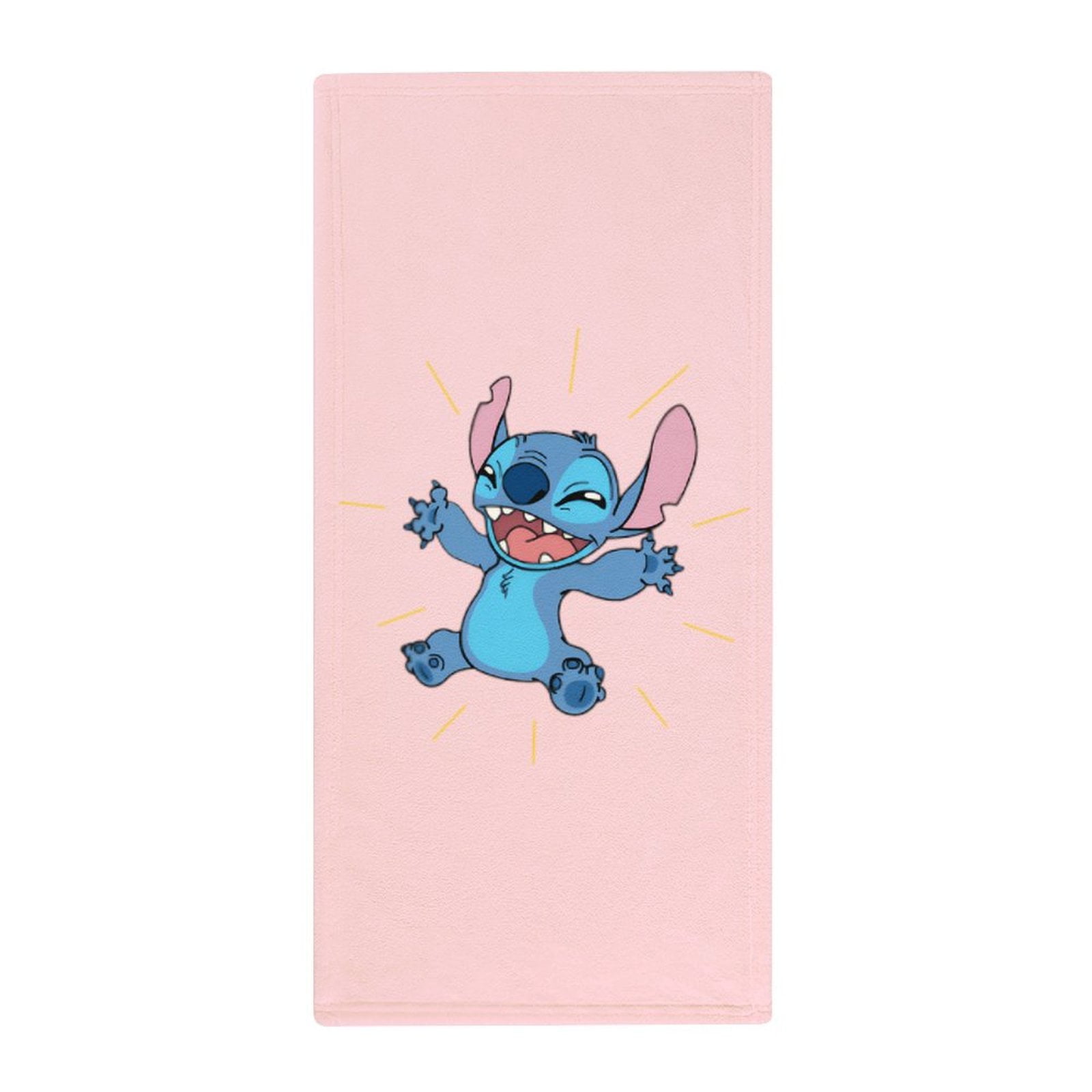 Stitch Pattern Hand Towels for Kids Soft Decorative Towel for Bathroom ...