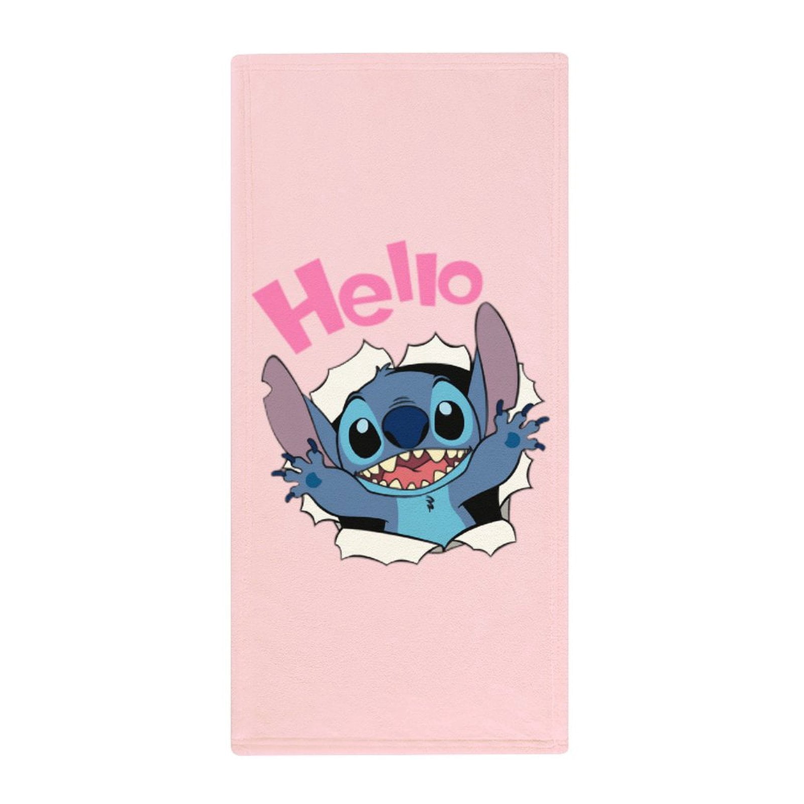 Stitch Pattern Hand Towels for Kids Soft Decorative Towel for Bathroom ...