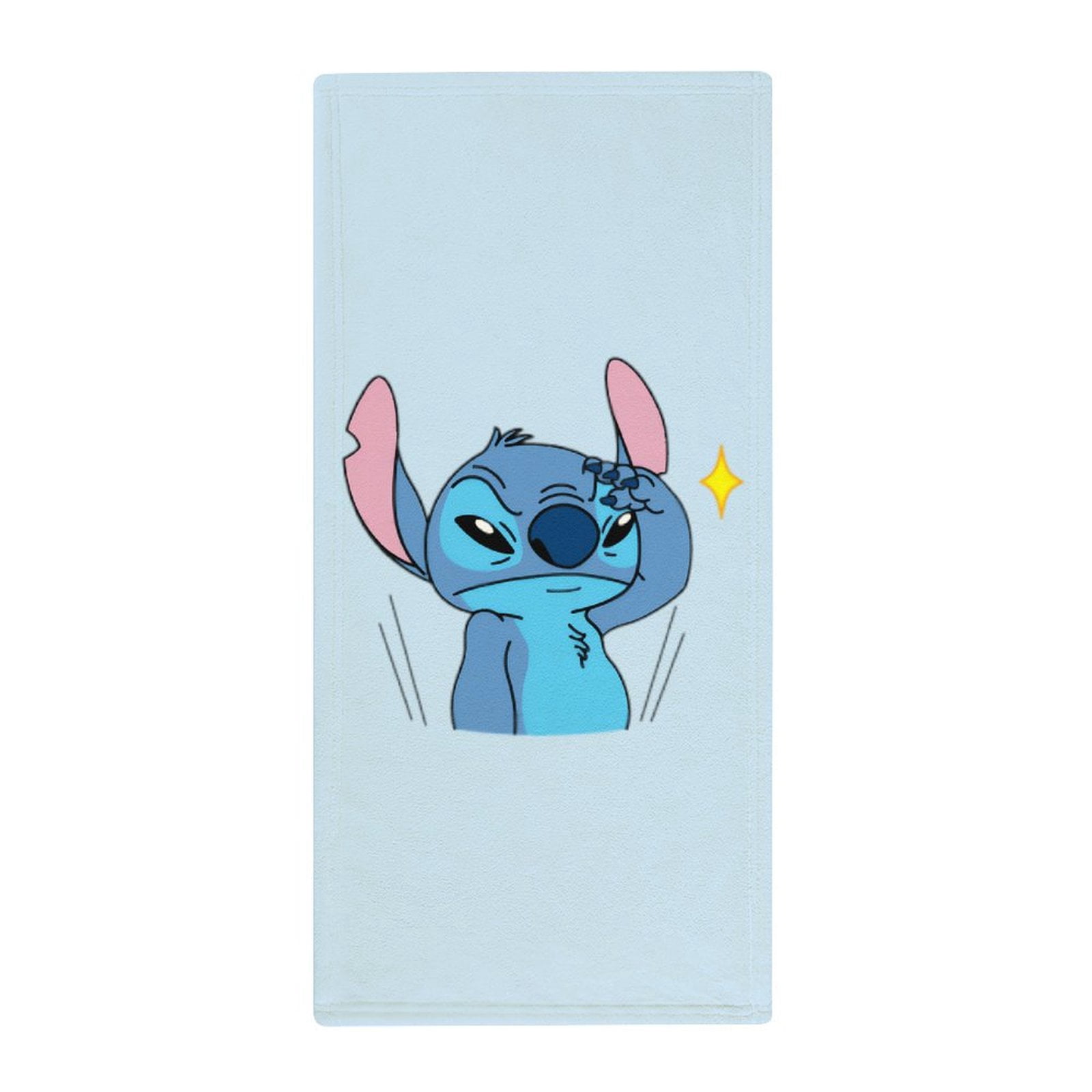 Stitch Pattern Hand Towels for Kids Soft Decorative Towel for Bathroom ...