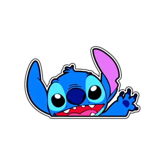 Stitch Peeker Car Waterproof Sticker Phone Decal Water Bottle Stickers ...