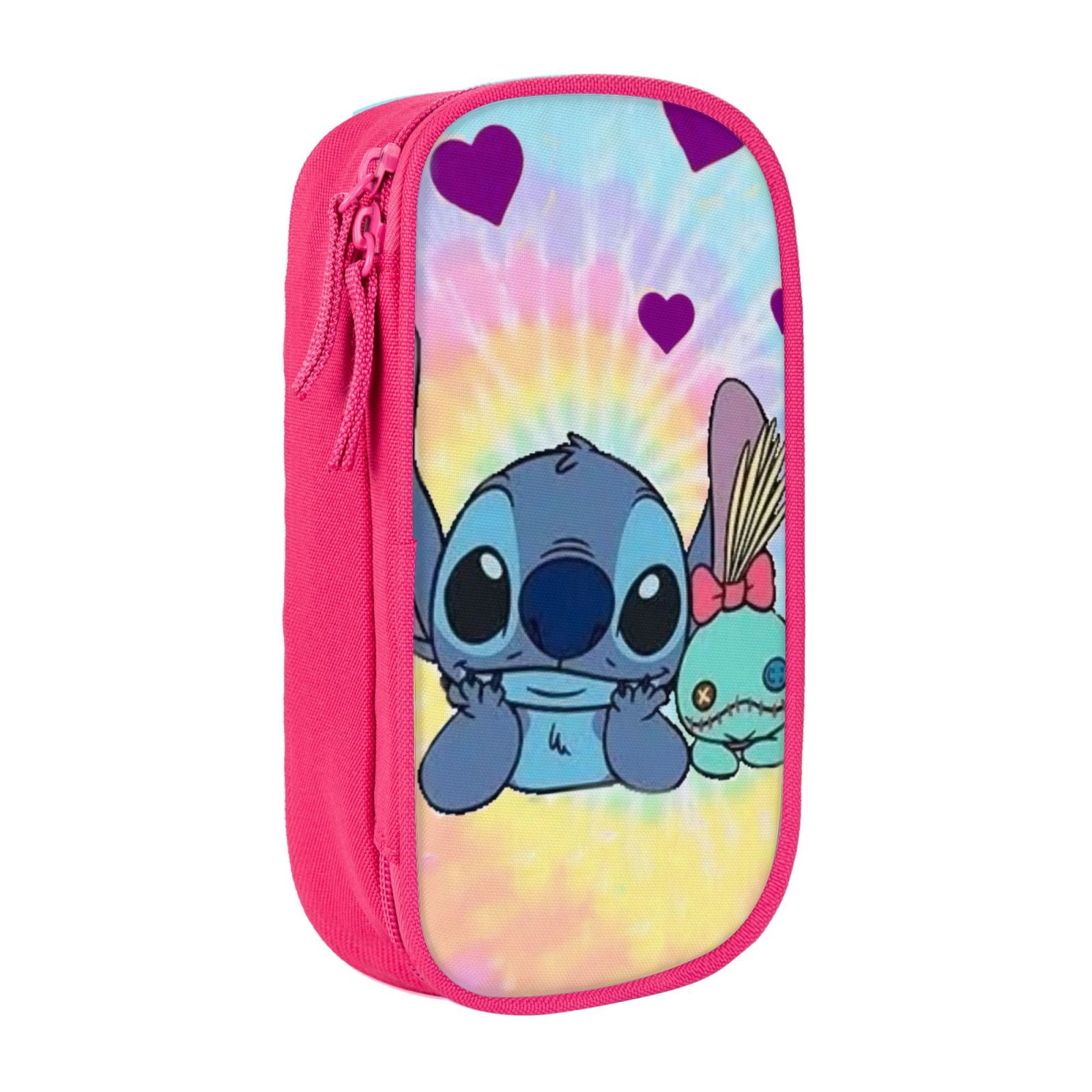Stitch Pencil Case,Pencil Pouch,Big Pencil Bag Pouch Box Organizer Pen ...