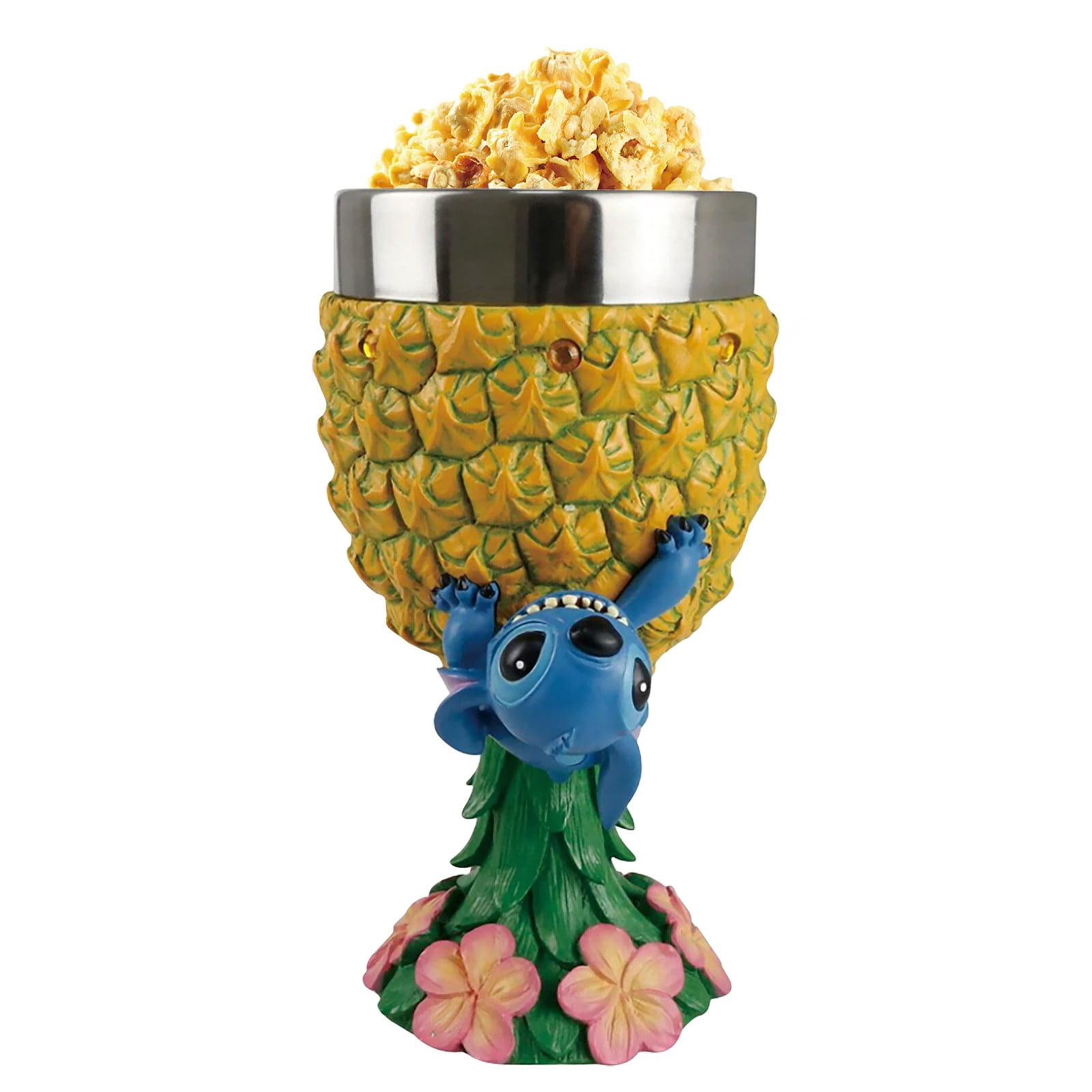 Stitch Pineapple Cups, Family Movie Stitch Popcorn Bucket Stainless ...