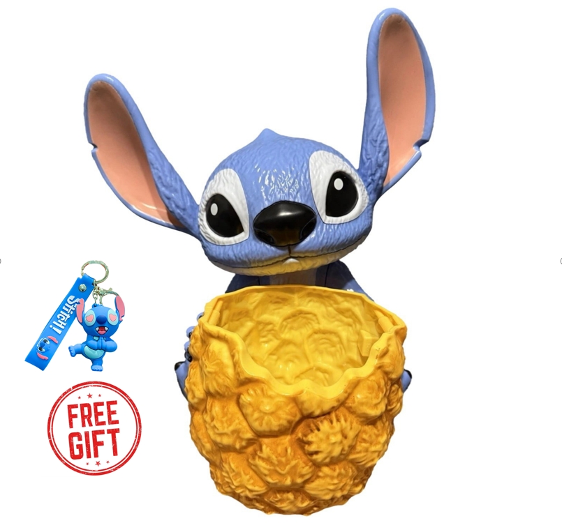 Stitch Pineapple Popcorn Bucket 2025 Movie Edition, Limited Edition ...