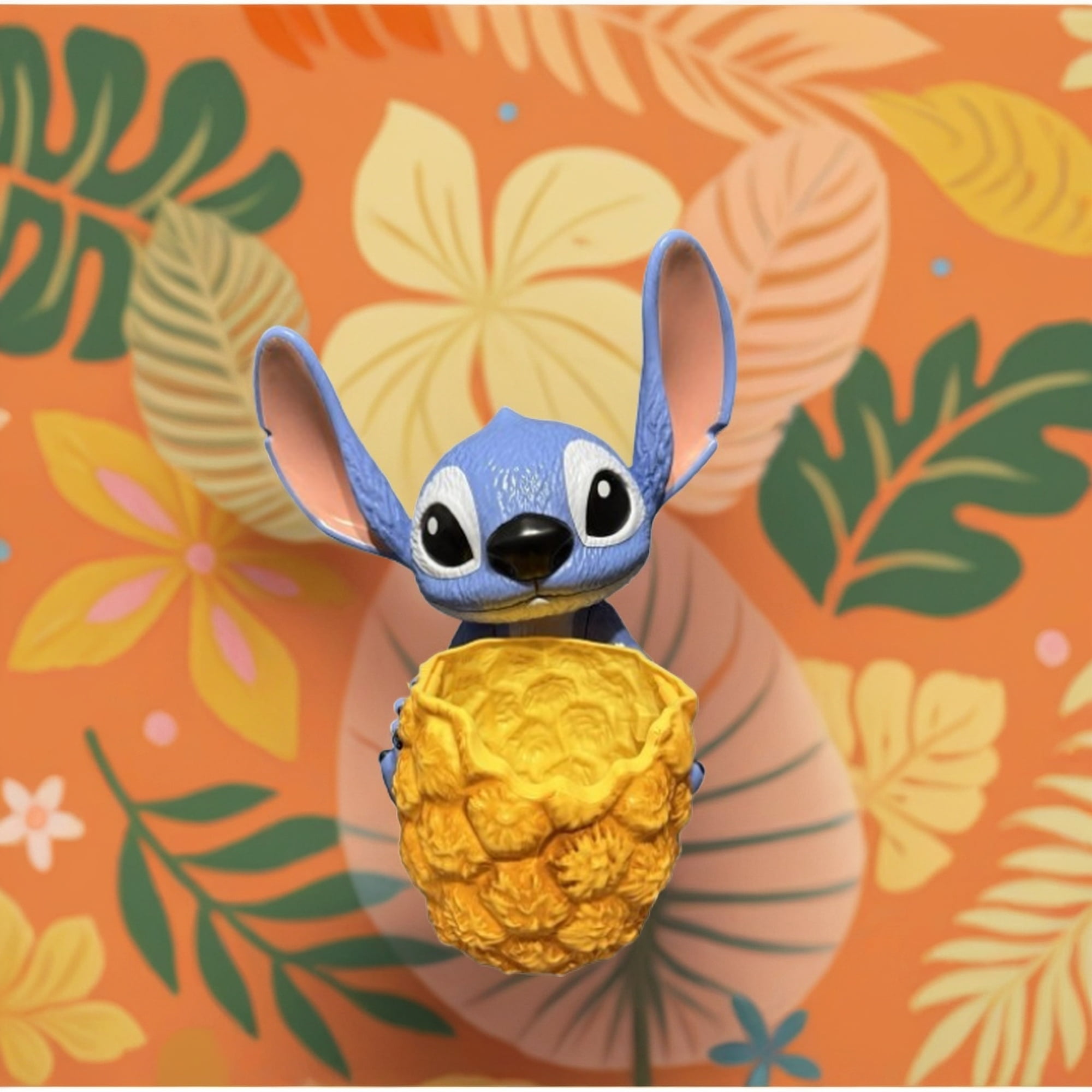 Stitch Pineapple Popcorn Bucket, Stitch 2025 Movie Collectible Popcorn ...