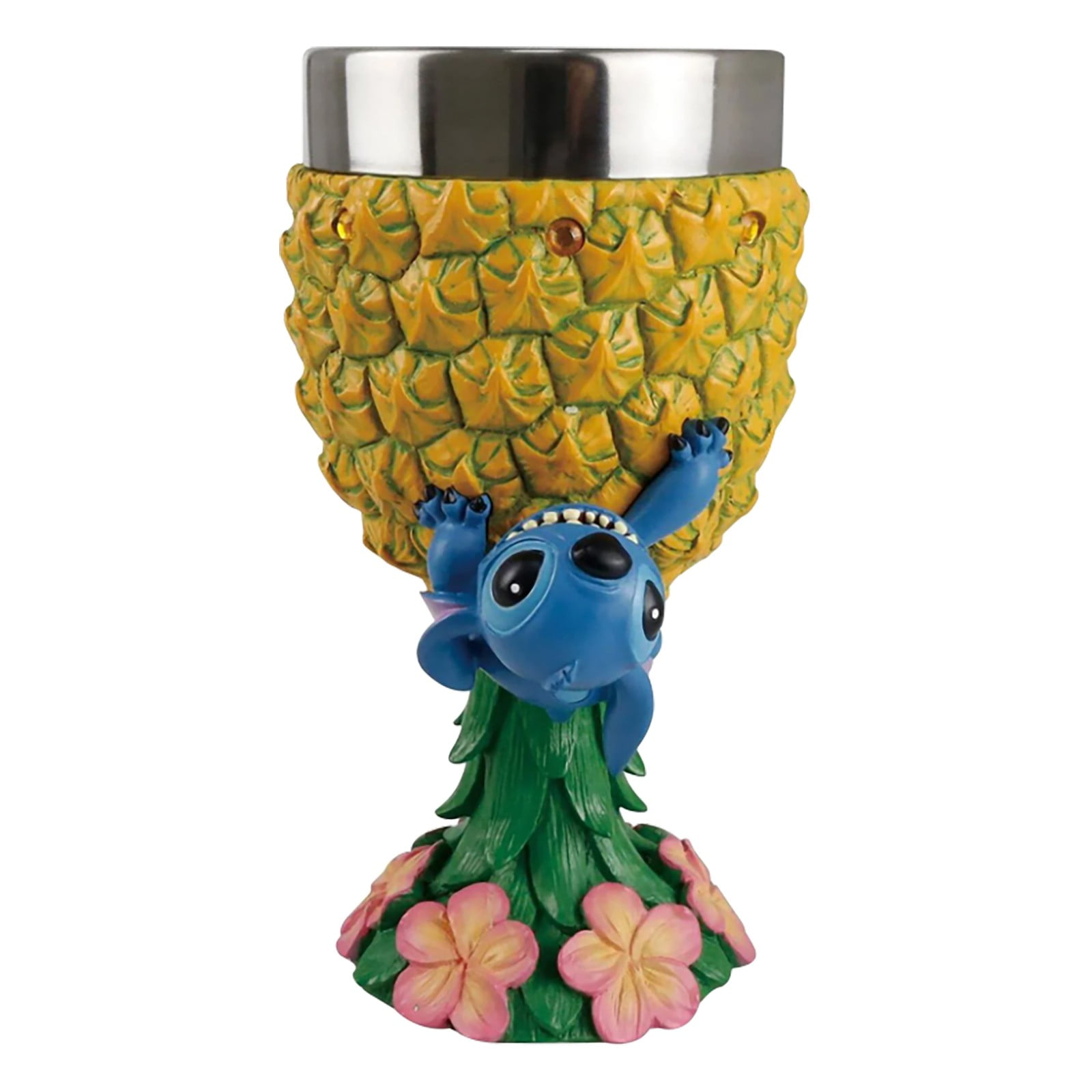Stitch Pineapple Popcorn Bucket and Water Cup 2-in-1 Combo with Handle ...