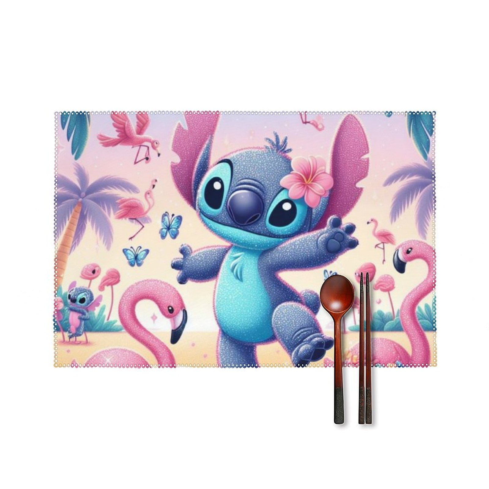 Stitch Placemats Set of 6, Boy Girl Kid Dining Table Place Mats ...