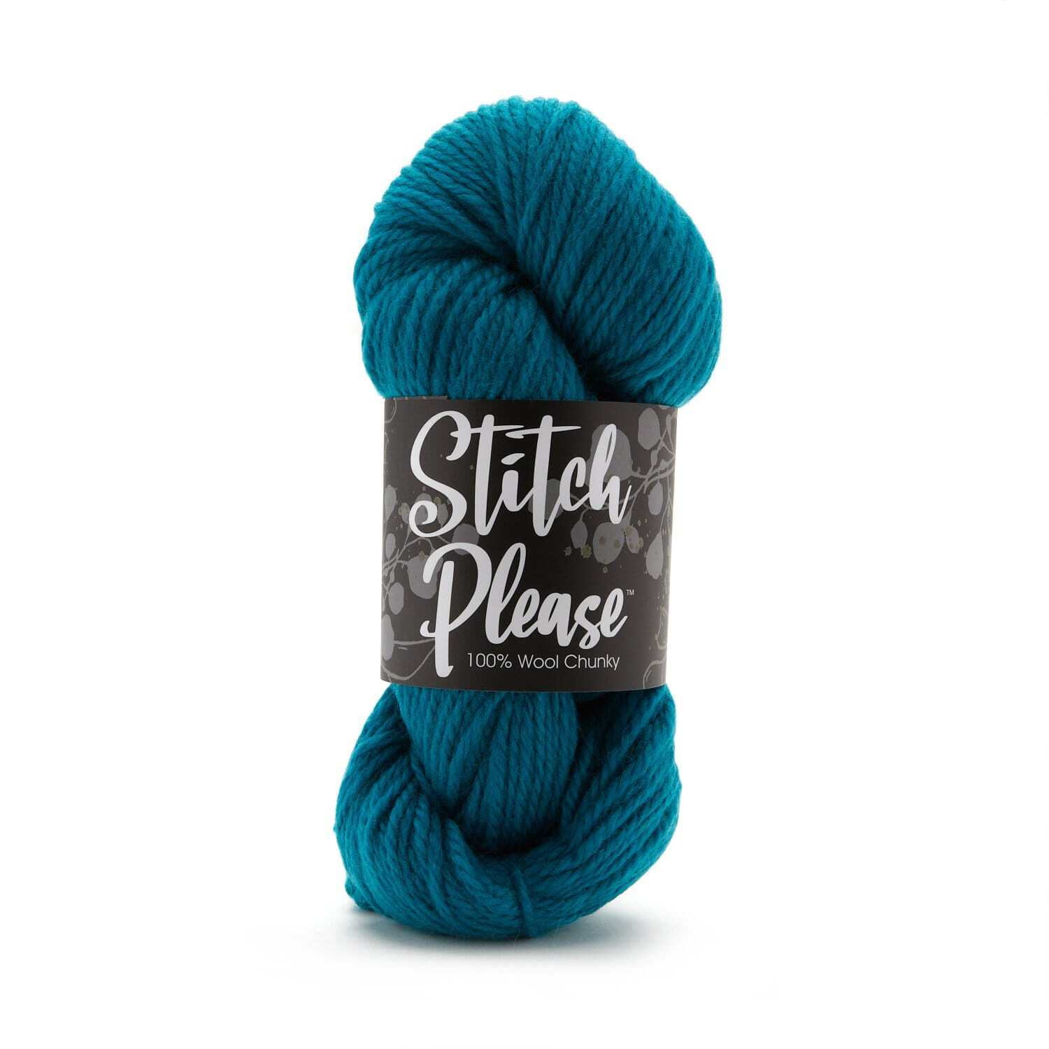 Stitch Please Superwash Chunky Yarn, Wool Yarn for Knitting and ...