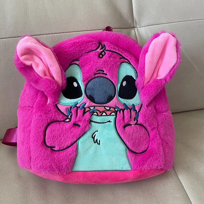 Stitch Plush New Cartoon Backpack Fashion 3d Mini Women's Backpack ...