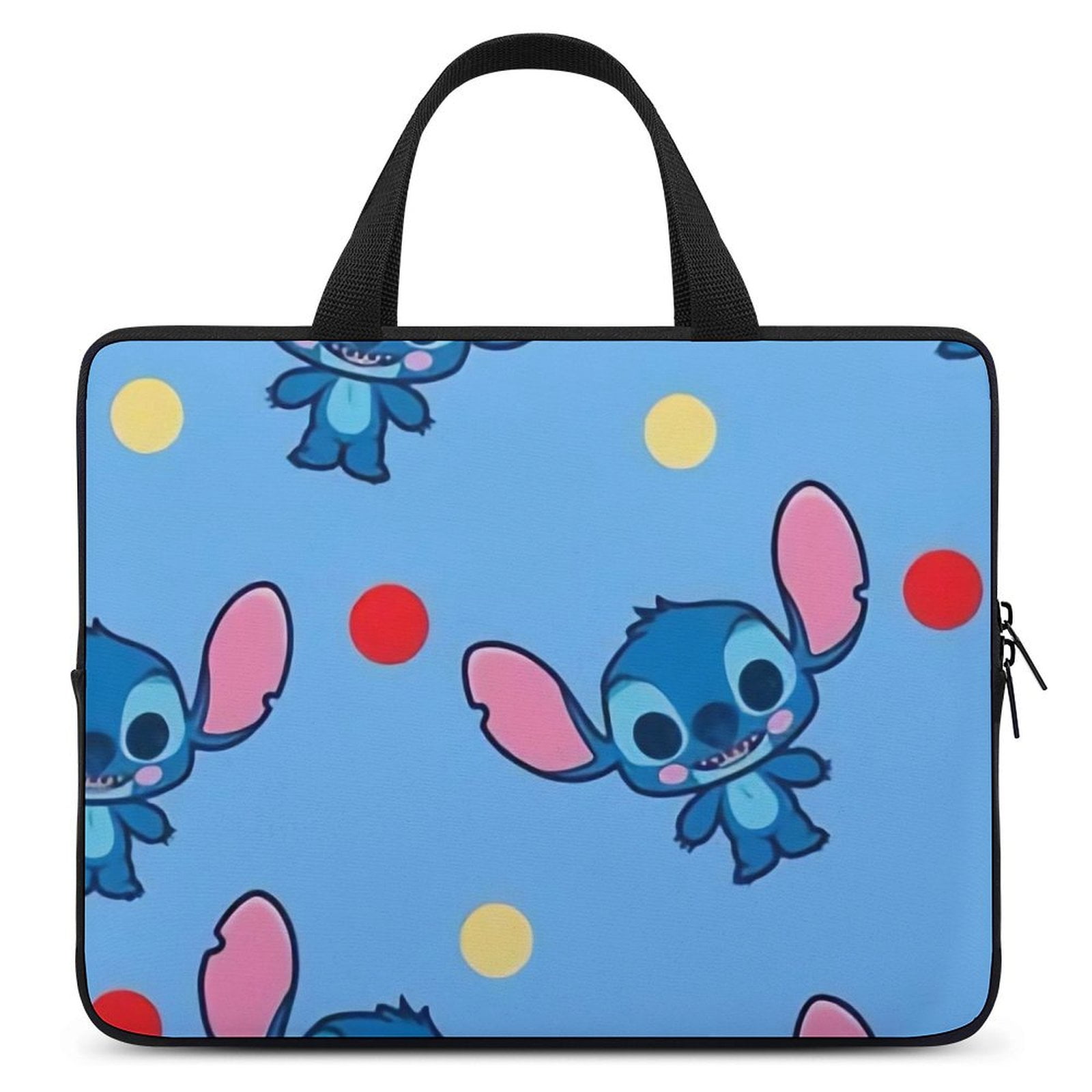Stitch Polka Dot 17 Inch Laptop Bag,Expandable Computer Bag Laptop ...