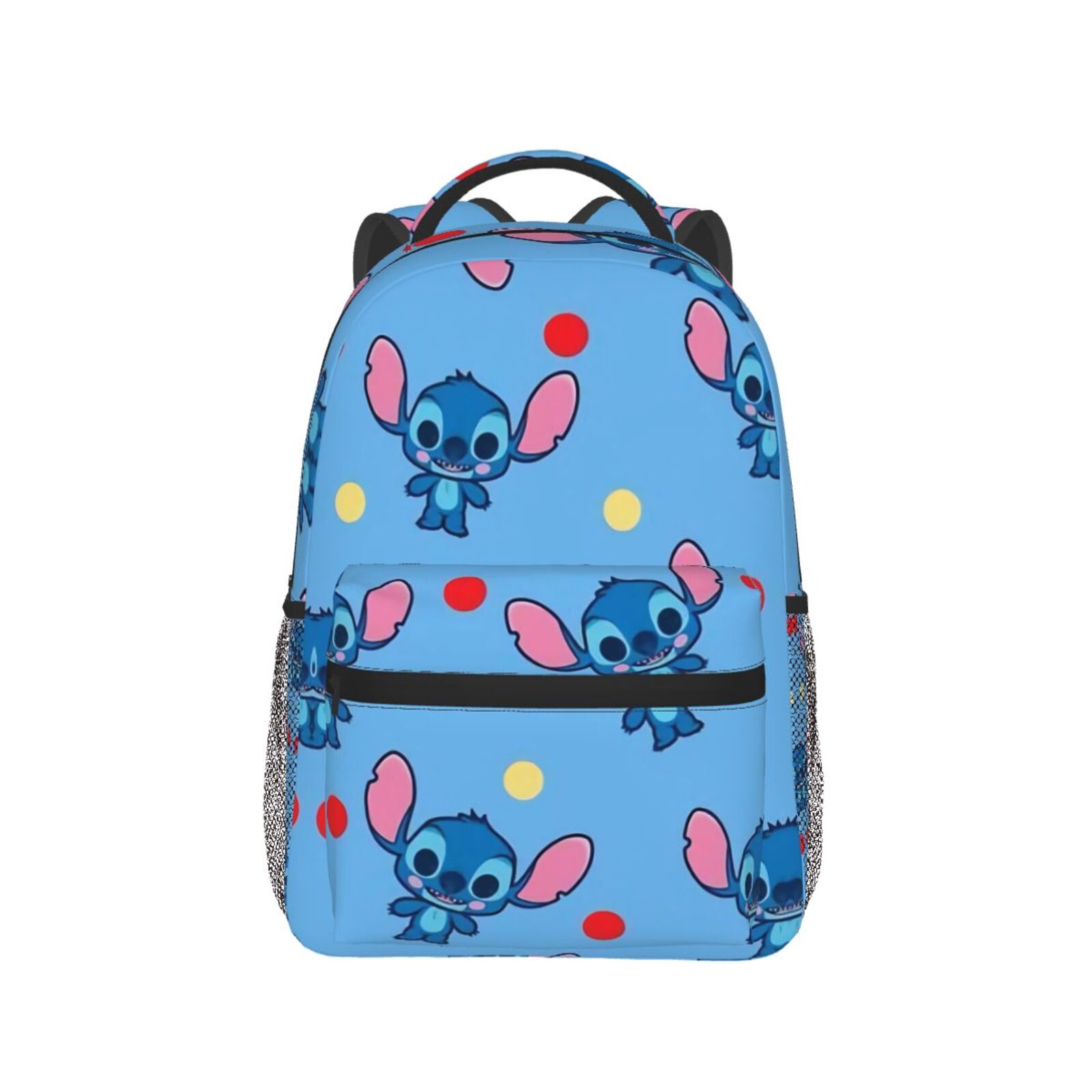 Stitch Polka Dot Travel Backpack,Carry On Backpack Personal Item Travel ...