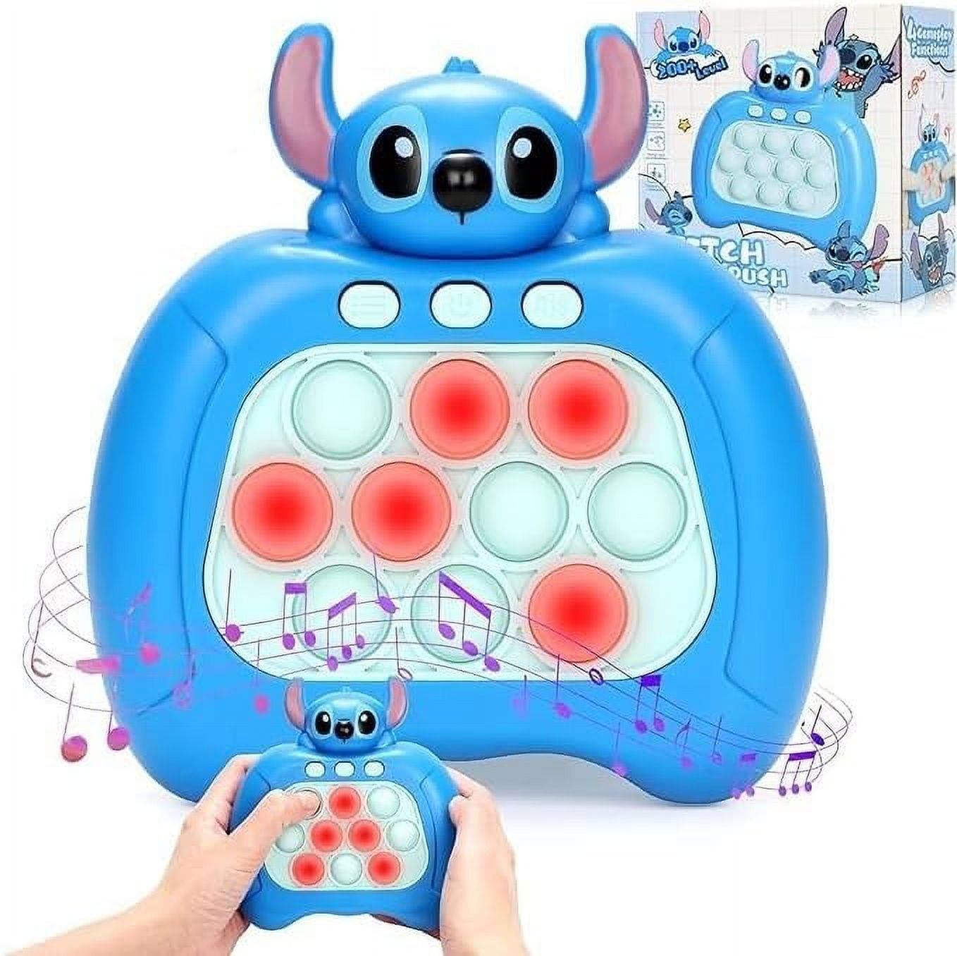 Stitch Cartoon Kids Quick Push Bubble Toy with Lights, Blue - Walmart.com
