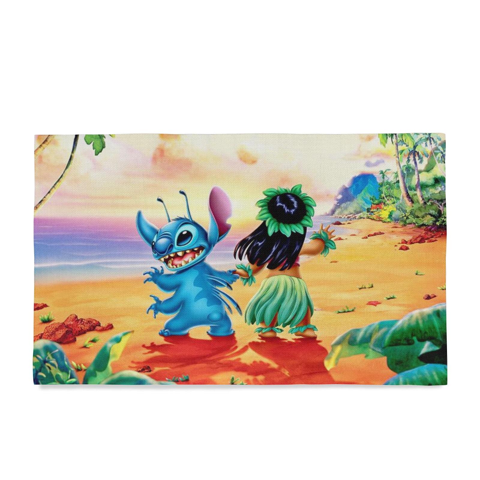 Stitch Rectangular Plate Mat 30*50CM*2PCS - Walmart.com