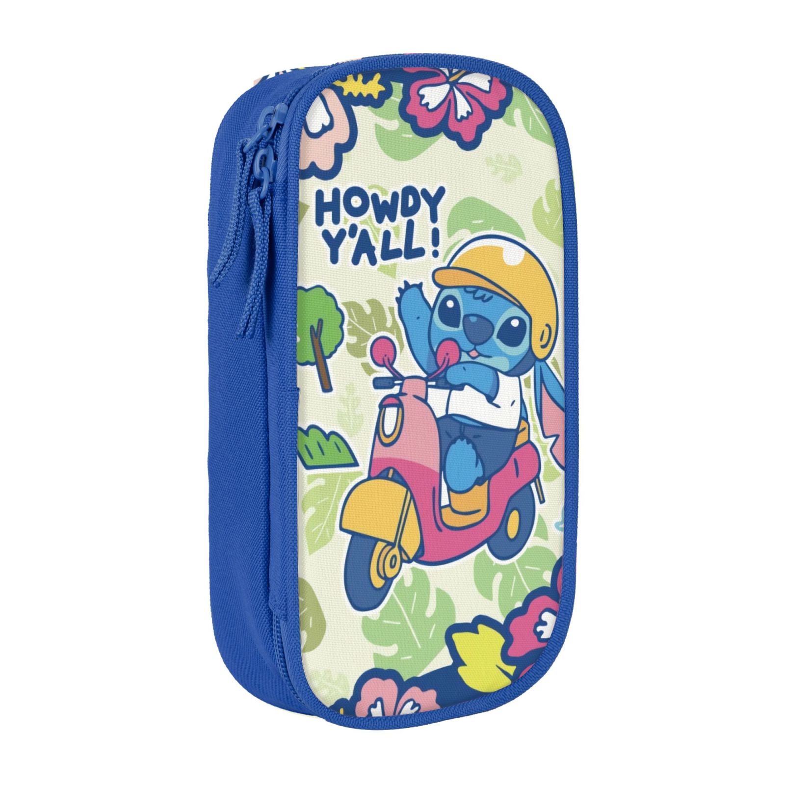 Stitch Riding A Motorcycle Pencil Case,Pencil Pouch,Pencil Case Pouch ...