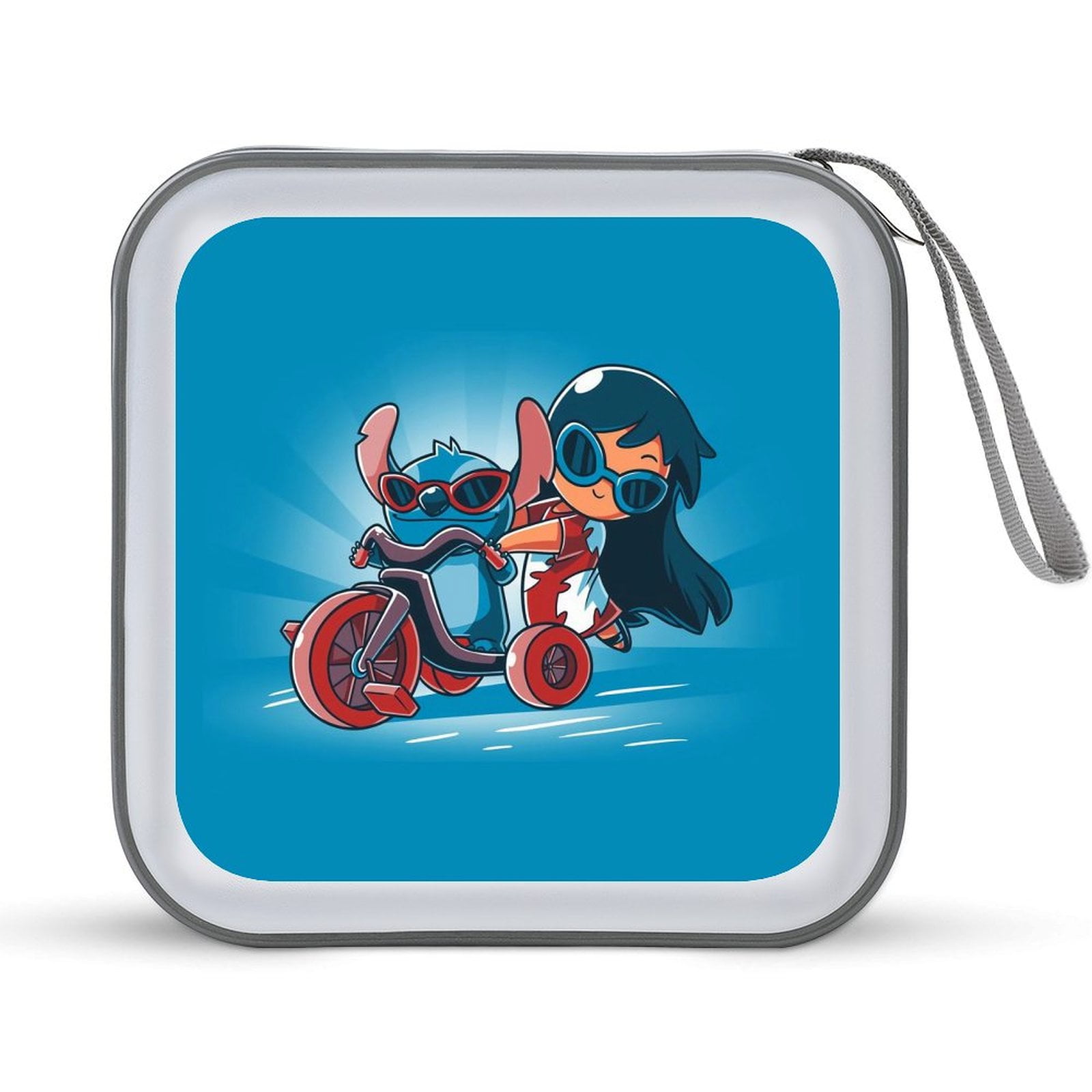 Stitch Riding A Motorcycle 40 Capacity CD Cases, Large DVD/VCD Storage ...