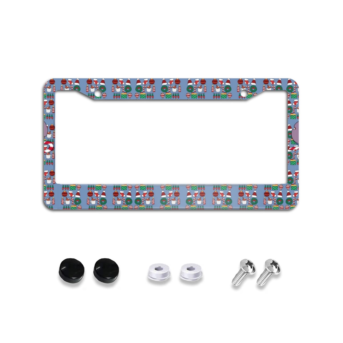 Stitch Round Hole License Plate Frame - Walmart.com