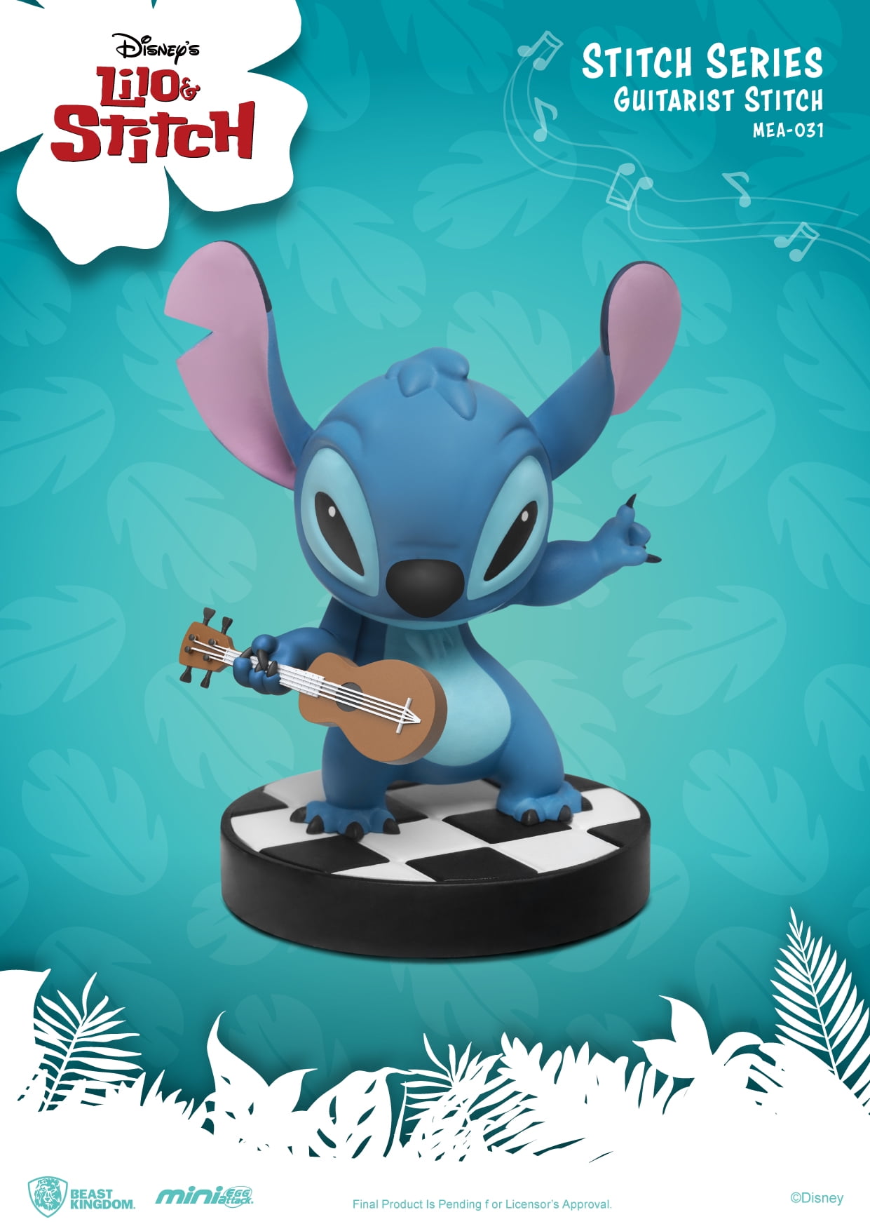 Stitch Series - Guitarist Stitich (Mini Egg Attack) - Walmart.com