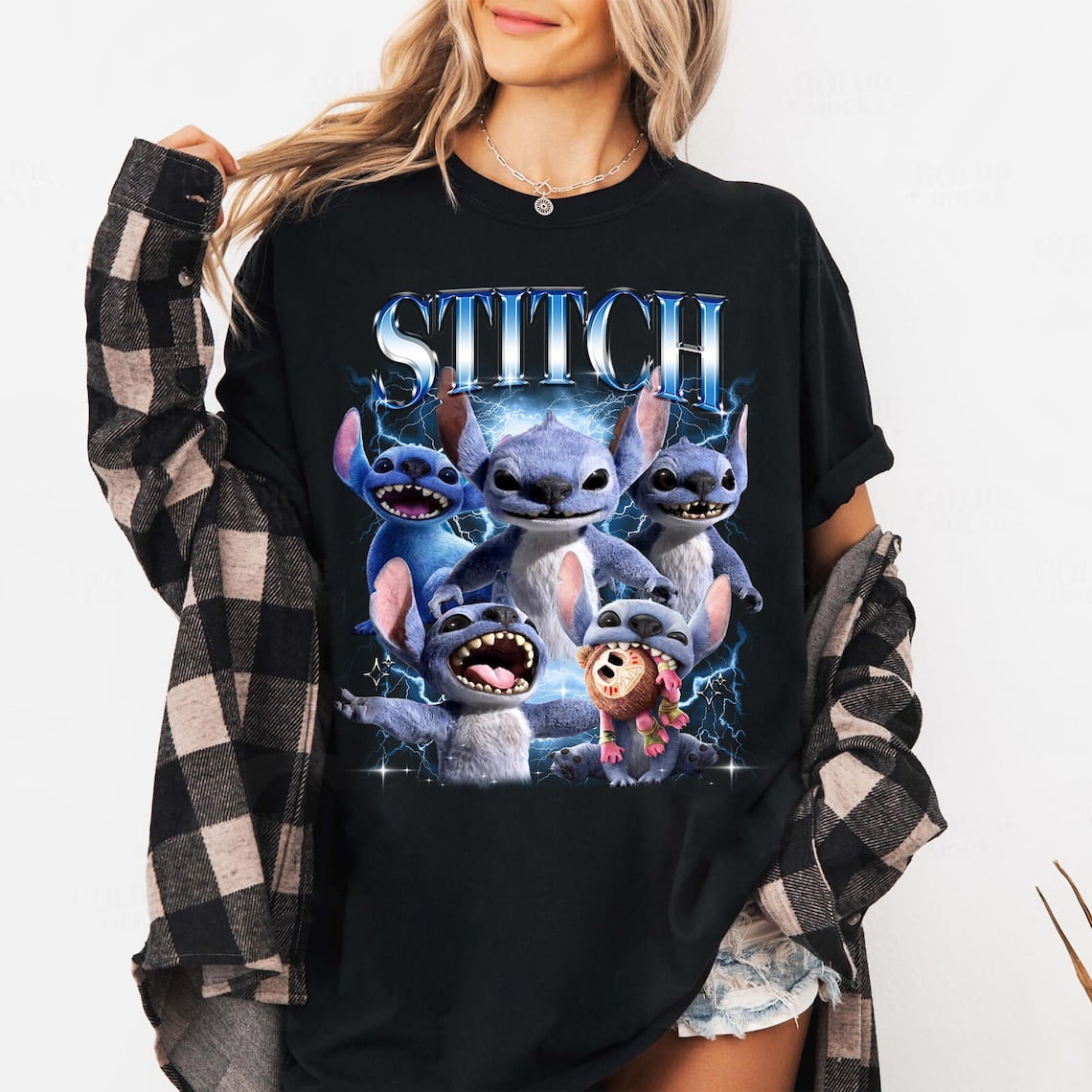 Stitch Shirt, Disney Lilo And Sti..tch Shirt, Lilo & Sti.tch Movie 2025 ...
