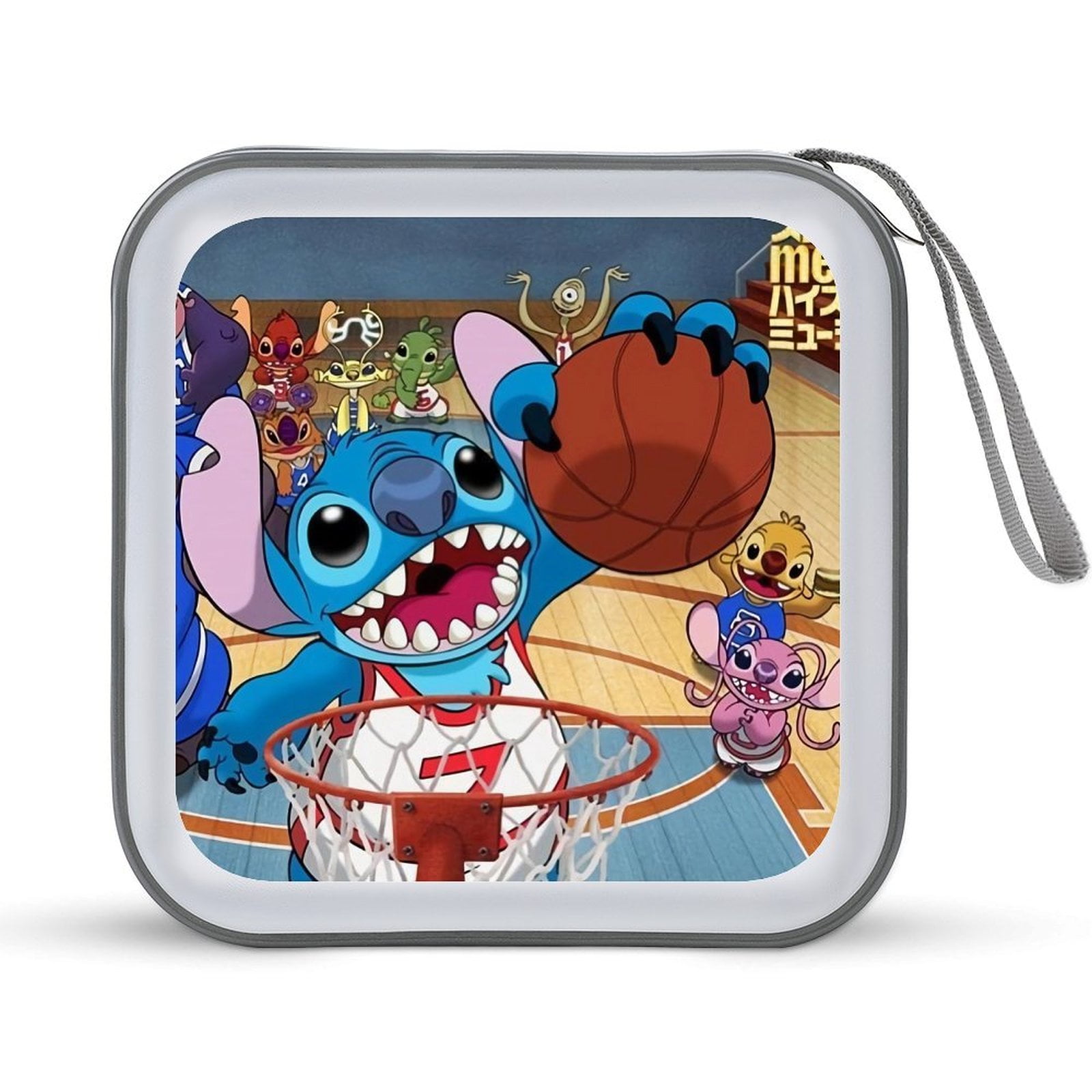 Stitch Shooting Basketball CD Case, 40 Capacity VCD/DVD Case Holders ...