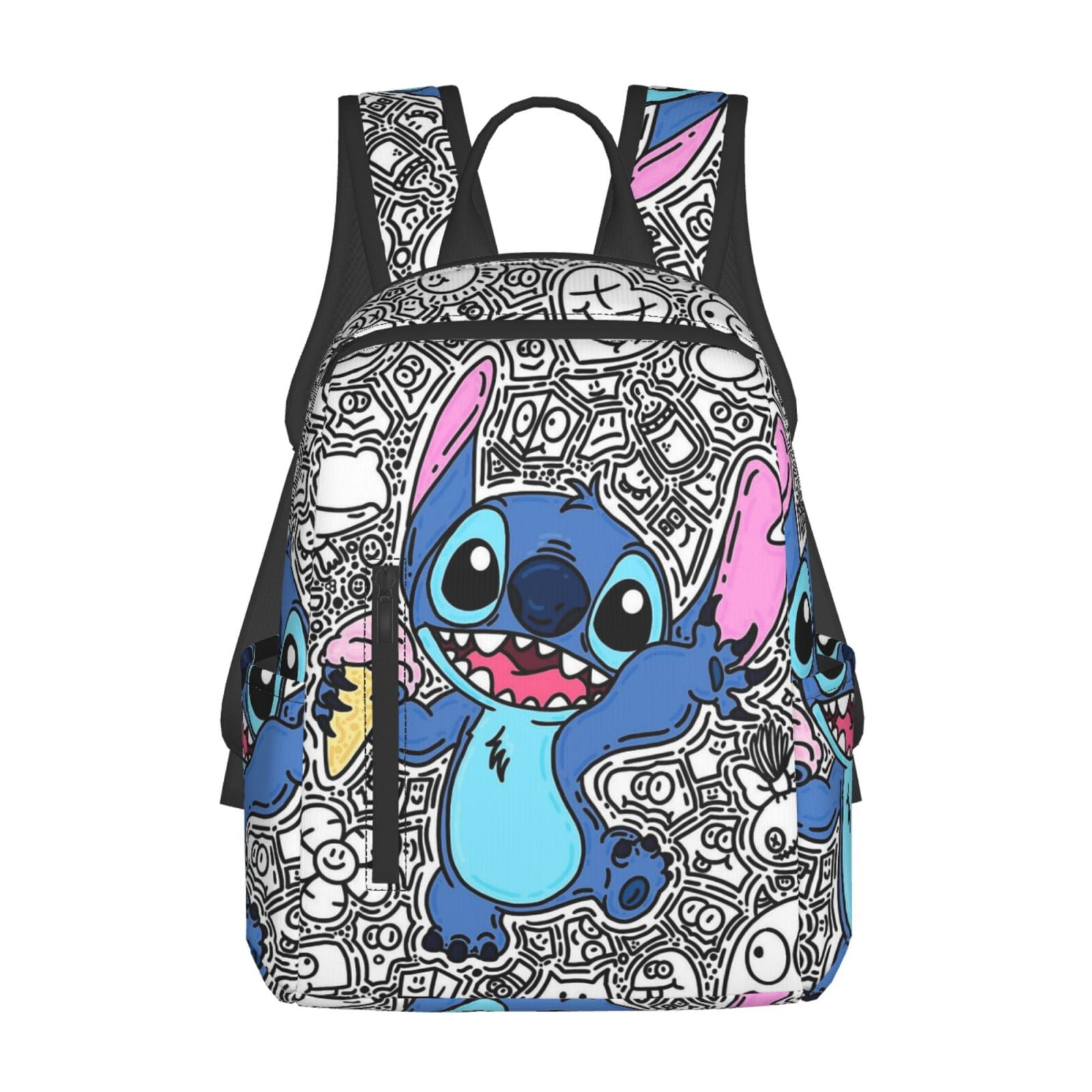 Stitch Simple Lightweight Casual Commuter Backpack Everyday Pack ...