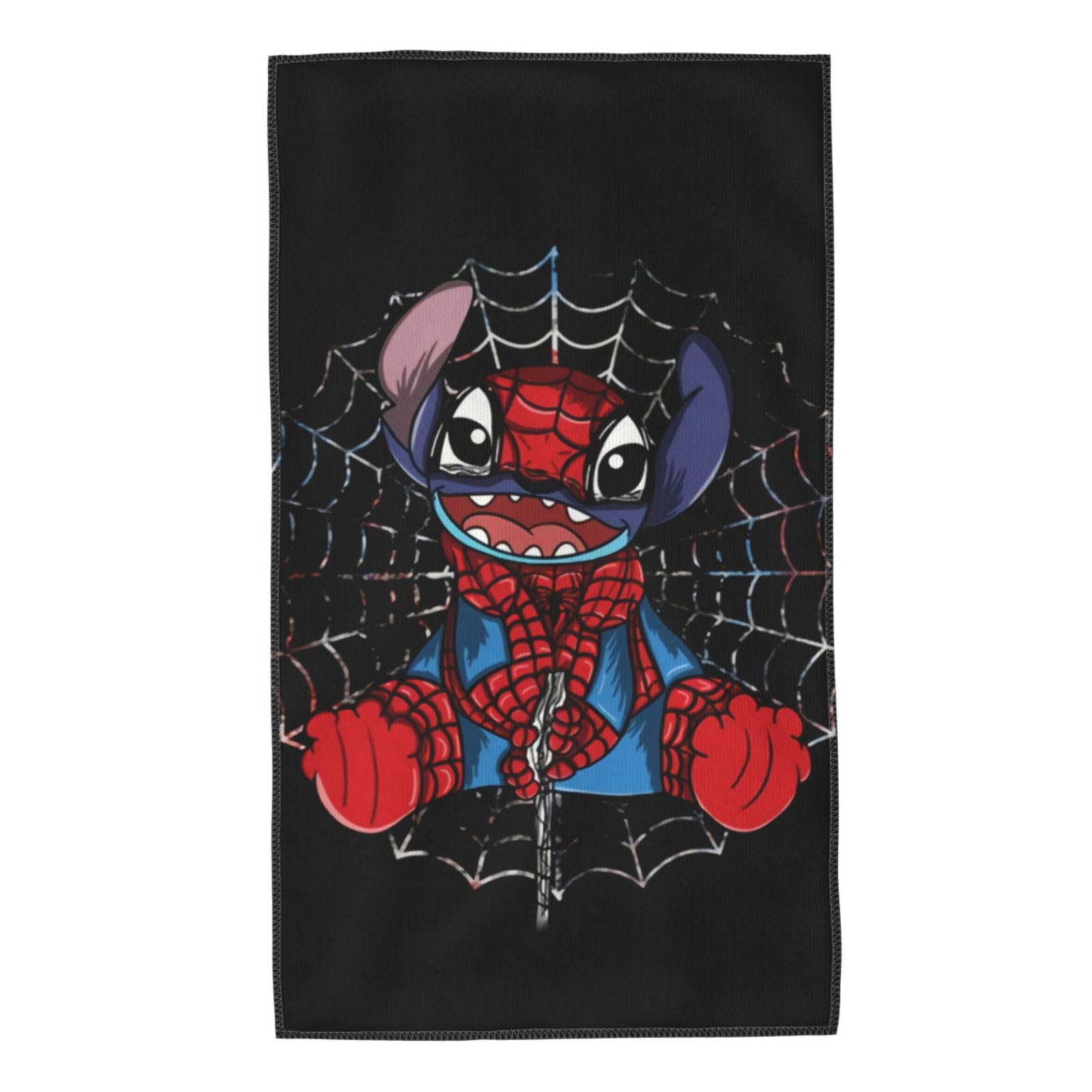 Stitch Spiderman Towels,Towels for Bathroom,Hand Towels Multipurpose ...