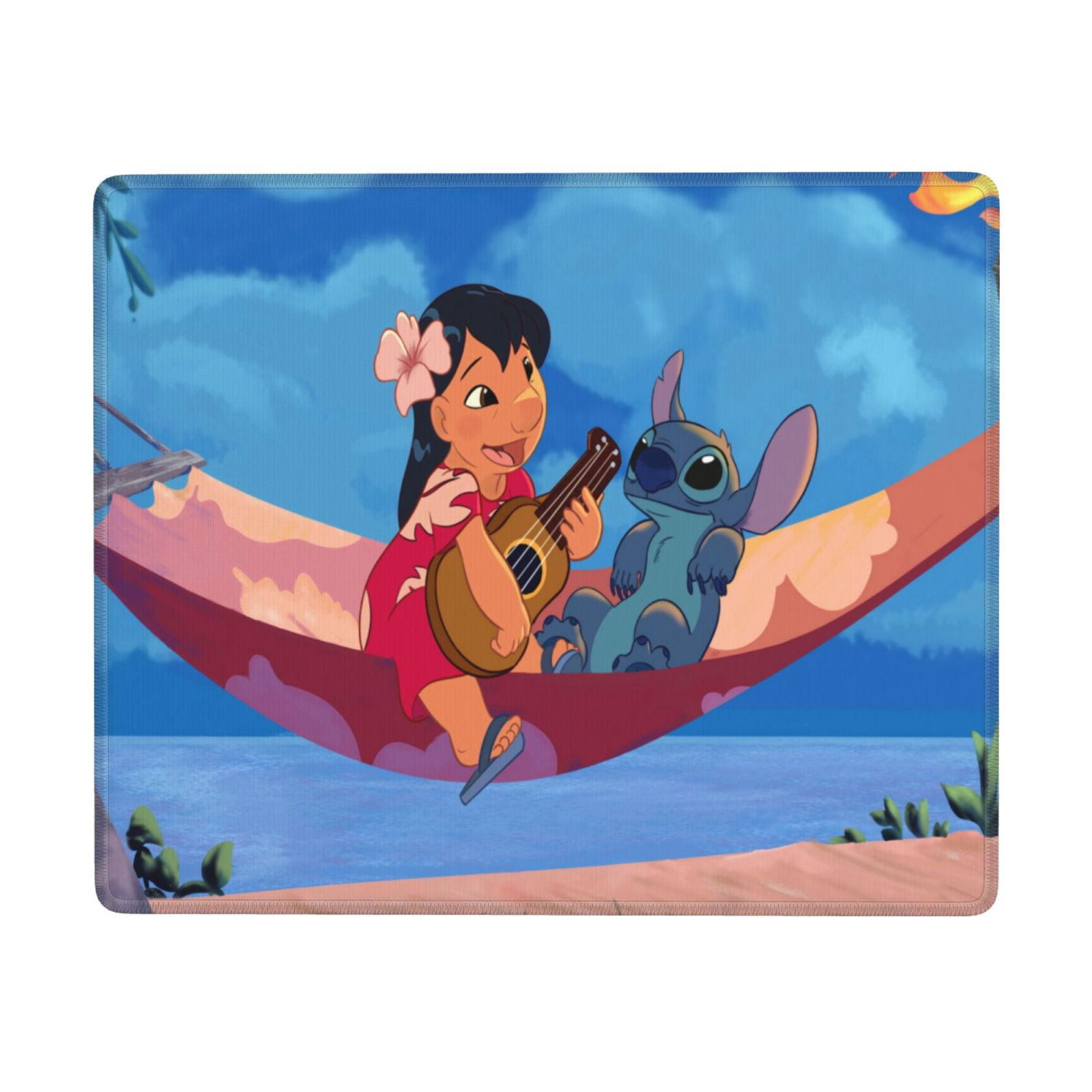 Stitch Square Mouse Pad, Cloth with Rubberized Base Mouse Mat for ...