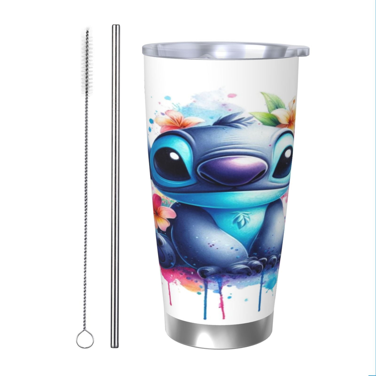 Stitch Stainless Steel Tumbler 20 oz Coffee Travel Mug/Cup, Vacuum ...