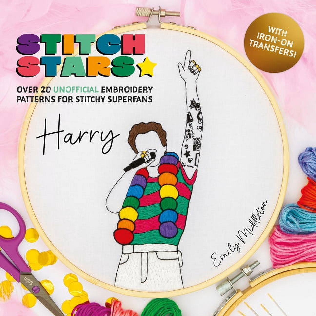 Stitch Stars: Harry: Over 20 unofficial embroidery patterns for stitchy ...