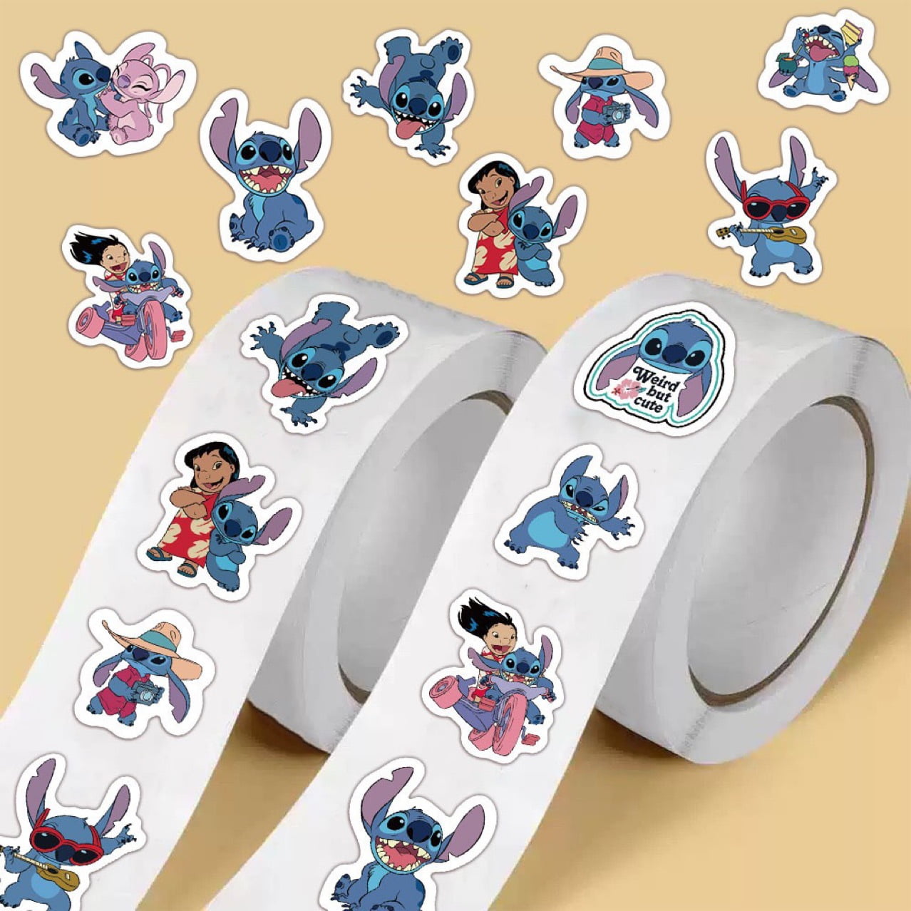 Stitch Stickers for Kids, 500 PCS Kids Stickers Bulk, 8 Designs Anime ...